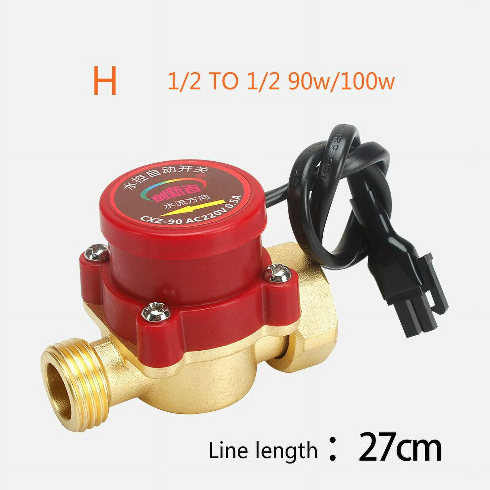 1/2" 3/4" Practical Water switch Flow Sensor Male Thread Connector ...