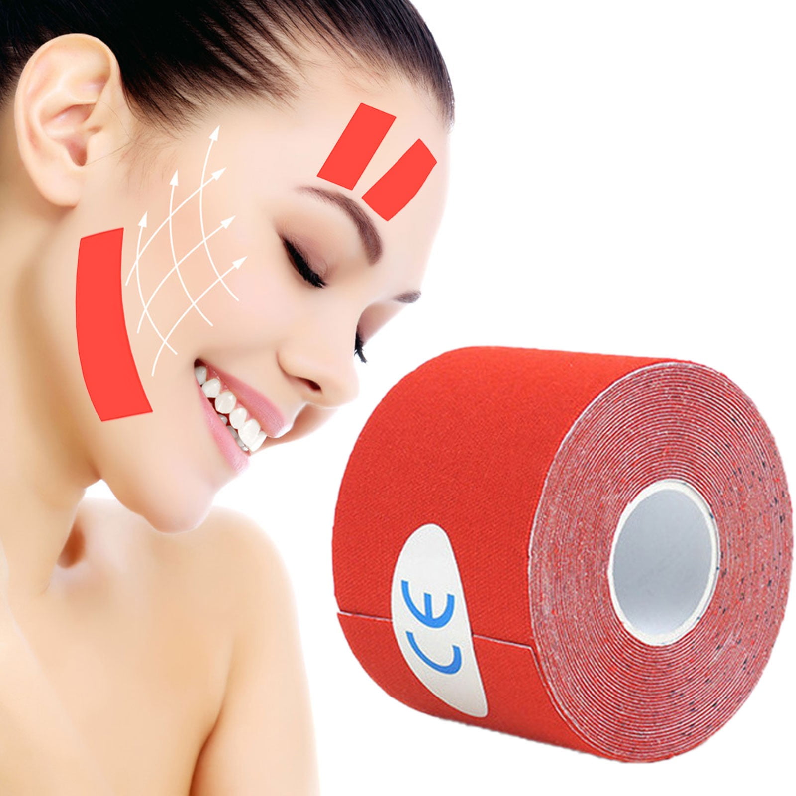 1/2/3/4 Roll Multifunctional Face Tape,Anti Aging Face Tape for ...