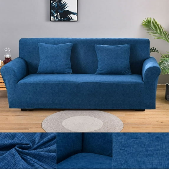 1/2/3/4 Seats string print Couch Cover stretch Corner Sofa Covers L ...