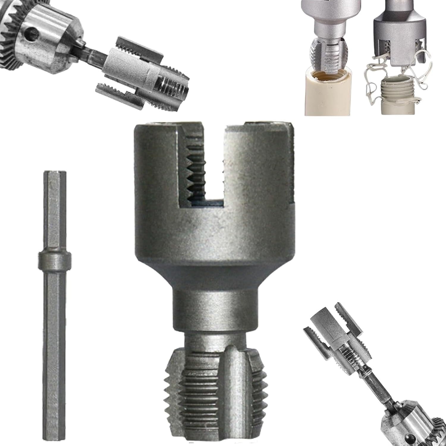 1/2", 3/4"Thread Trimming and Angle Bolt Repair Tool,Pipe Thread ...