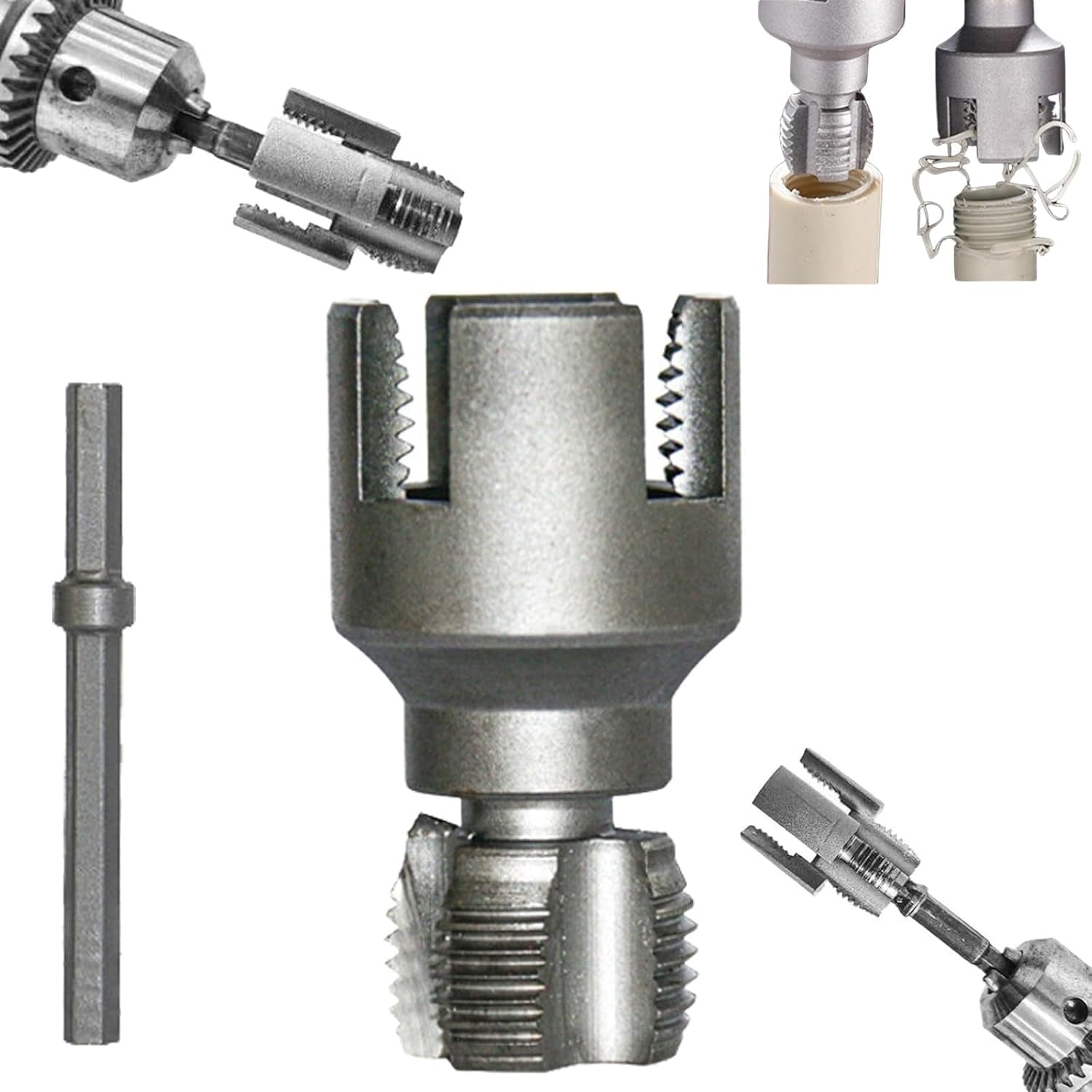 1/2", 3/4"Thread Trimming and Angle Bolt Repair Tool,Pipe Thread ...