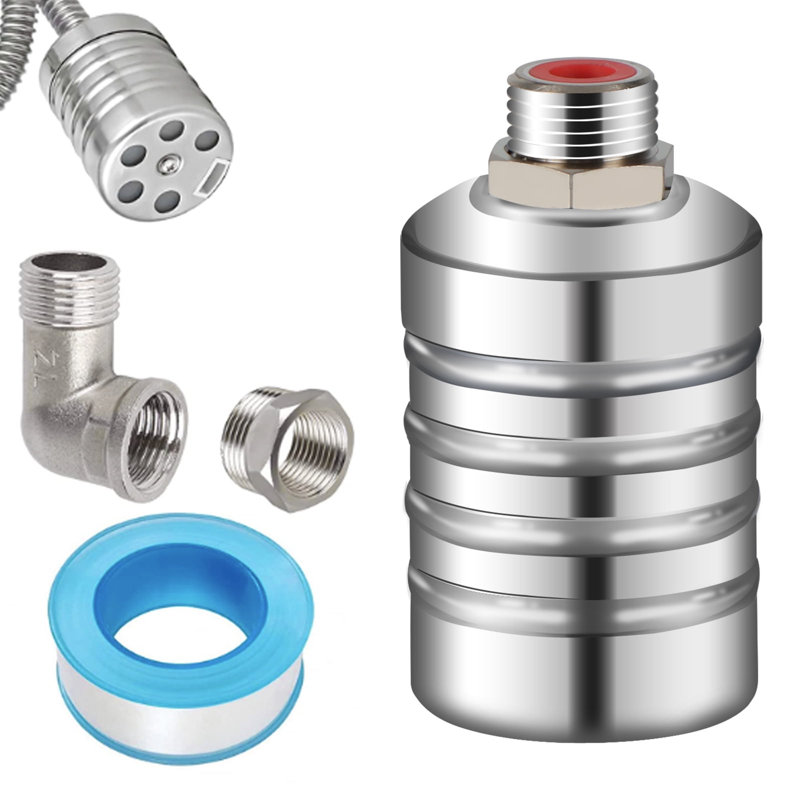 1/2" 3/4" Water Float Valve 304 Stainless Steel Automatic Water Level ...