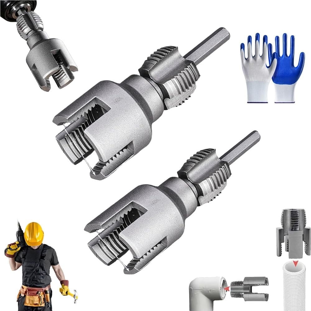 1/2'' and 3/4'' Water Pipe Internal and External Integrated Threader ...
