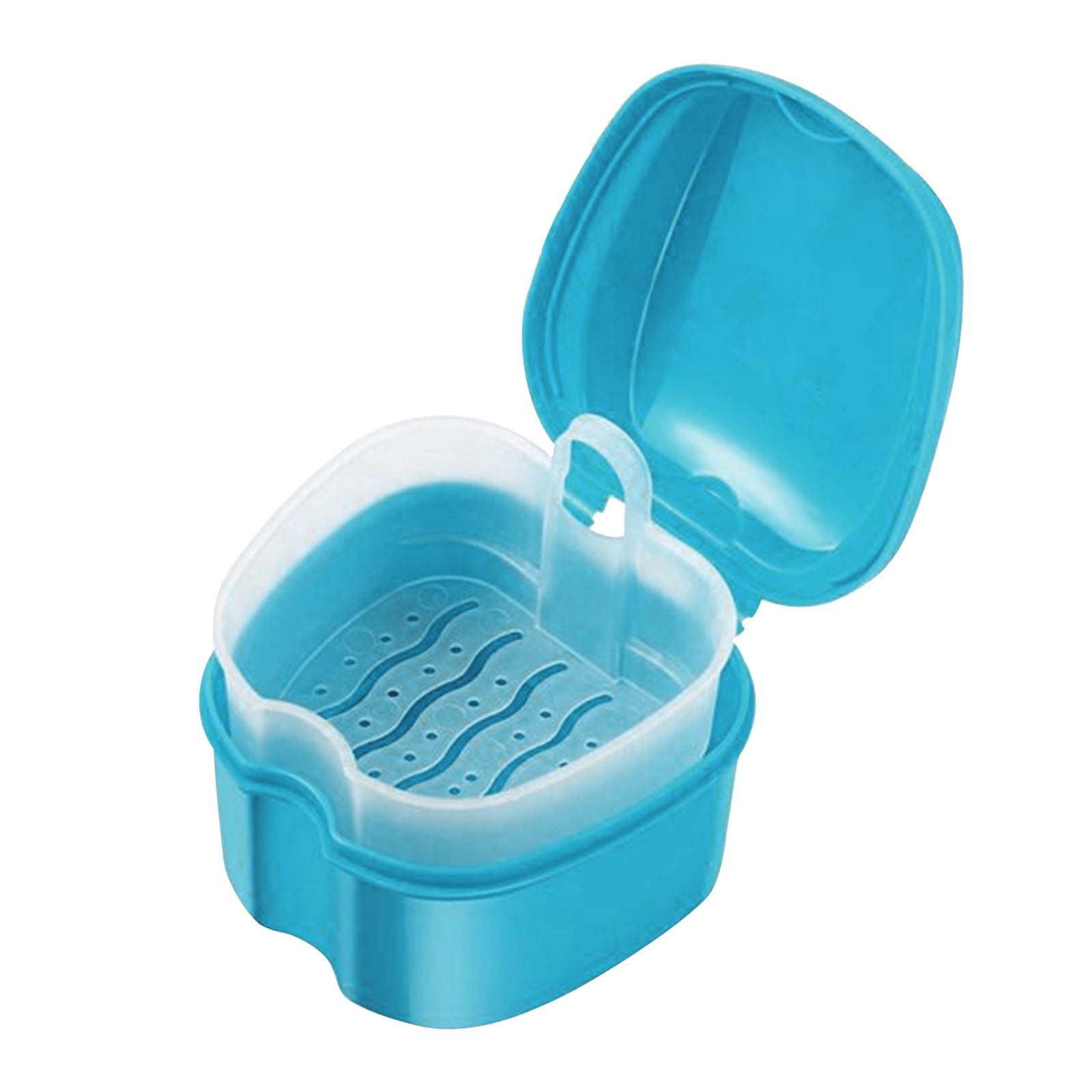 1/2/3/4PCS Denture Bath Case Cup Box Holder Storage,Denture Case ...