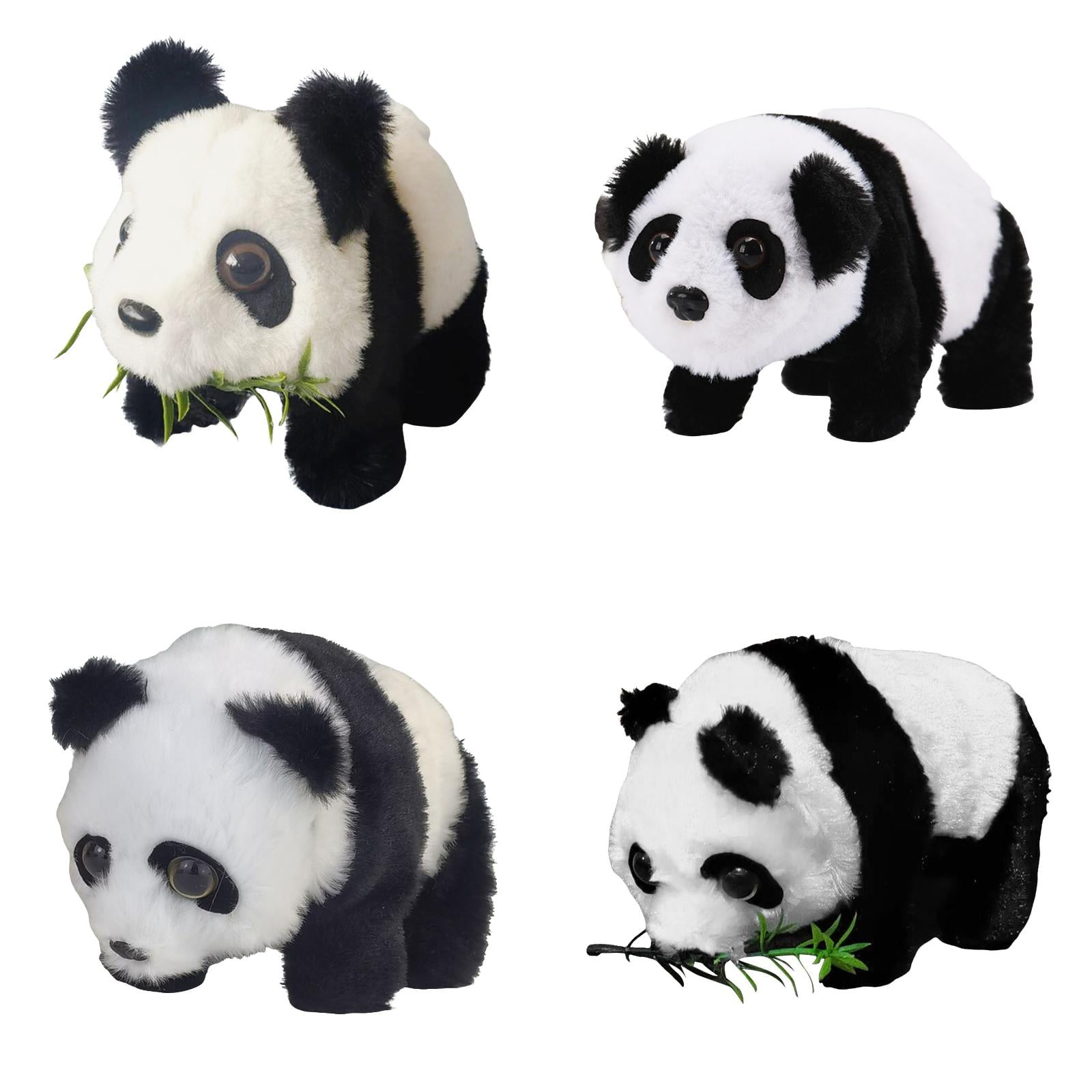 1/2/3/4PCS Electronic Panda Bear Toy with Sound for Toddlers, Interactive Animated Plush Toy ...