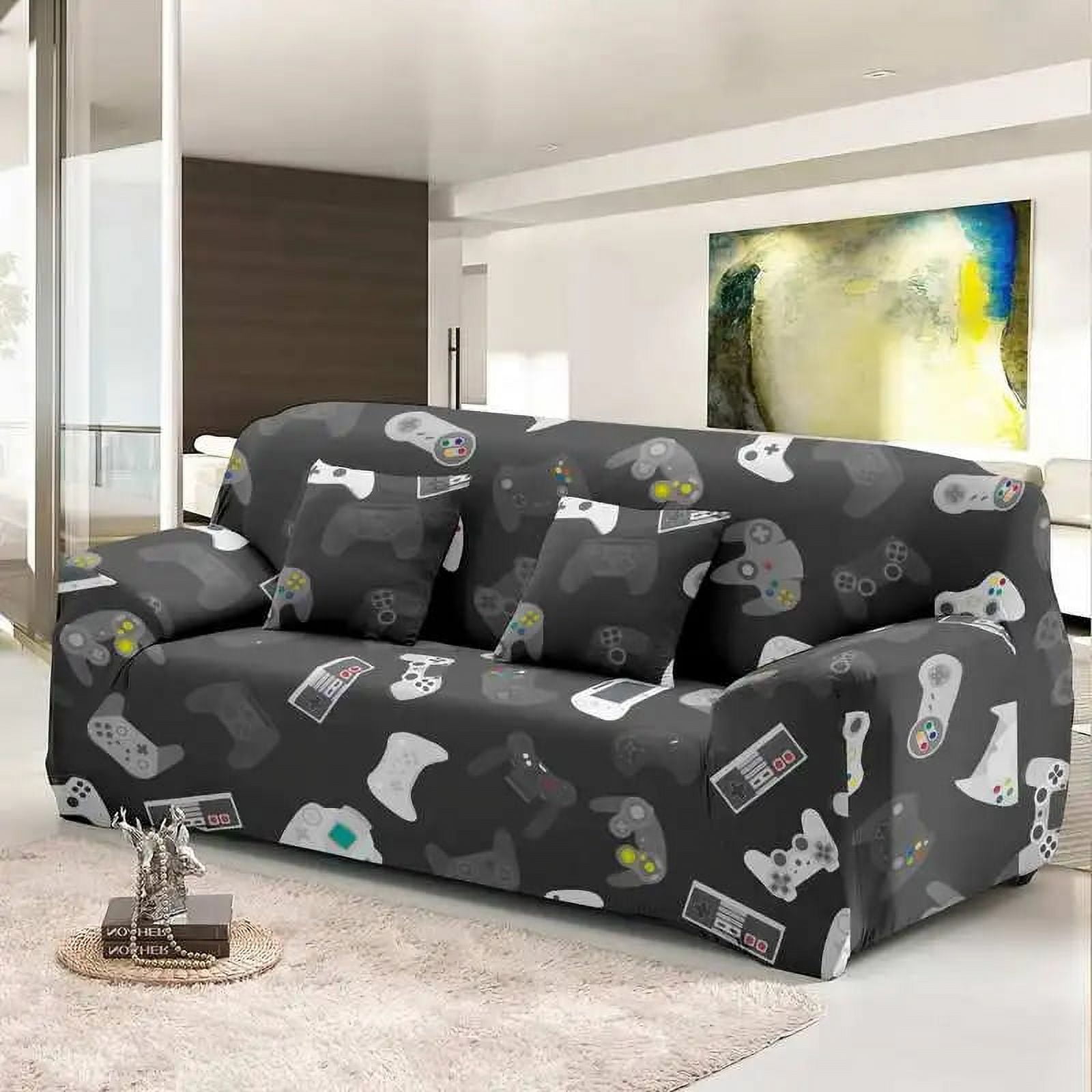 1/2/3/4seaters Gamer Sofa Cover Sofa Slipcover Couch Tight Wrap All ...