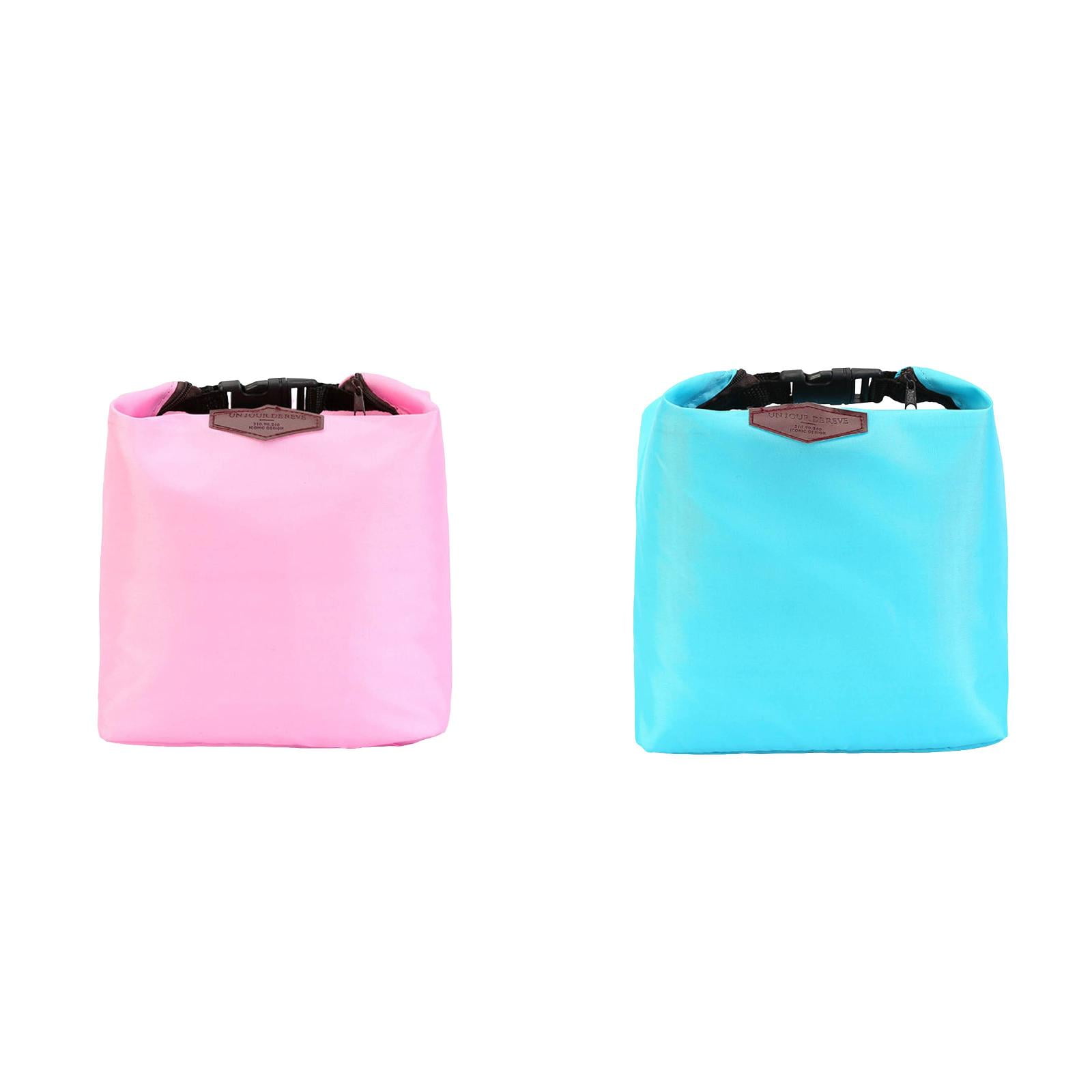 1/2/3/6PCS Nylon Lunch Bag for Women and Men Insulated Fresh Keep Lunch ...