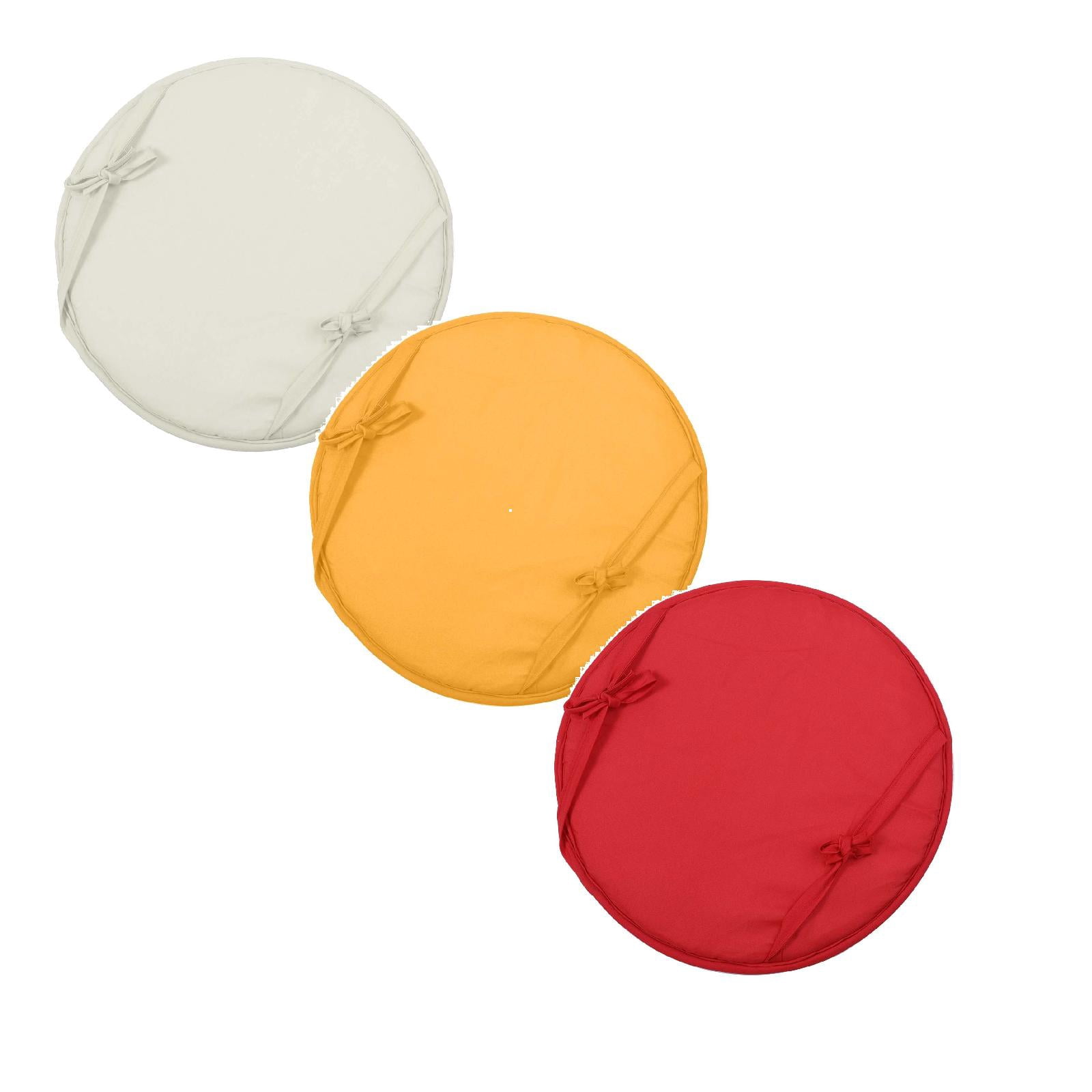 1/2/3/6PCS Round Chair Cushions Memory Foam Stool Circle Garden Chair ...
