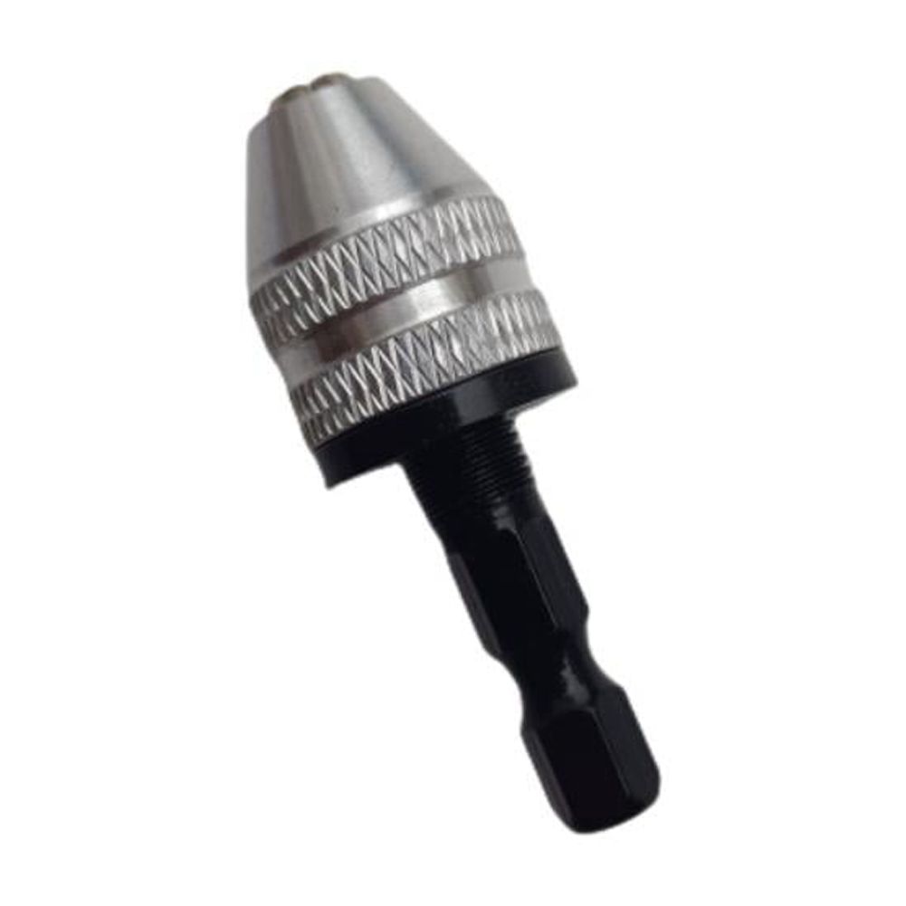 1/2''-3/8'' Keyless Drill Chuck Screwdriver Impact Driver Adapter Hex ...