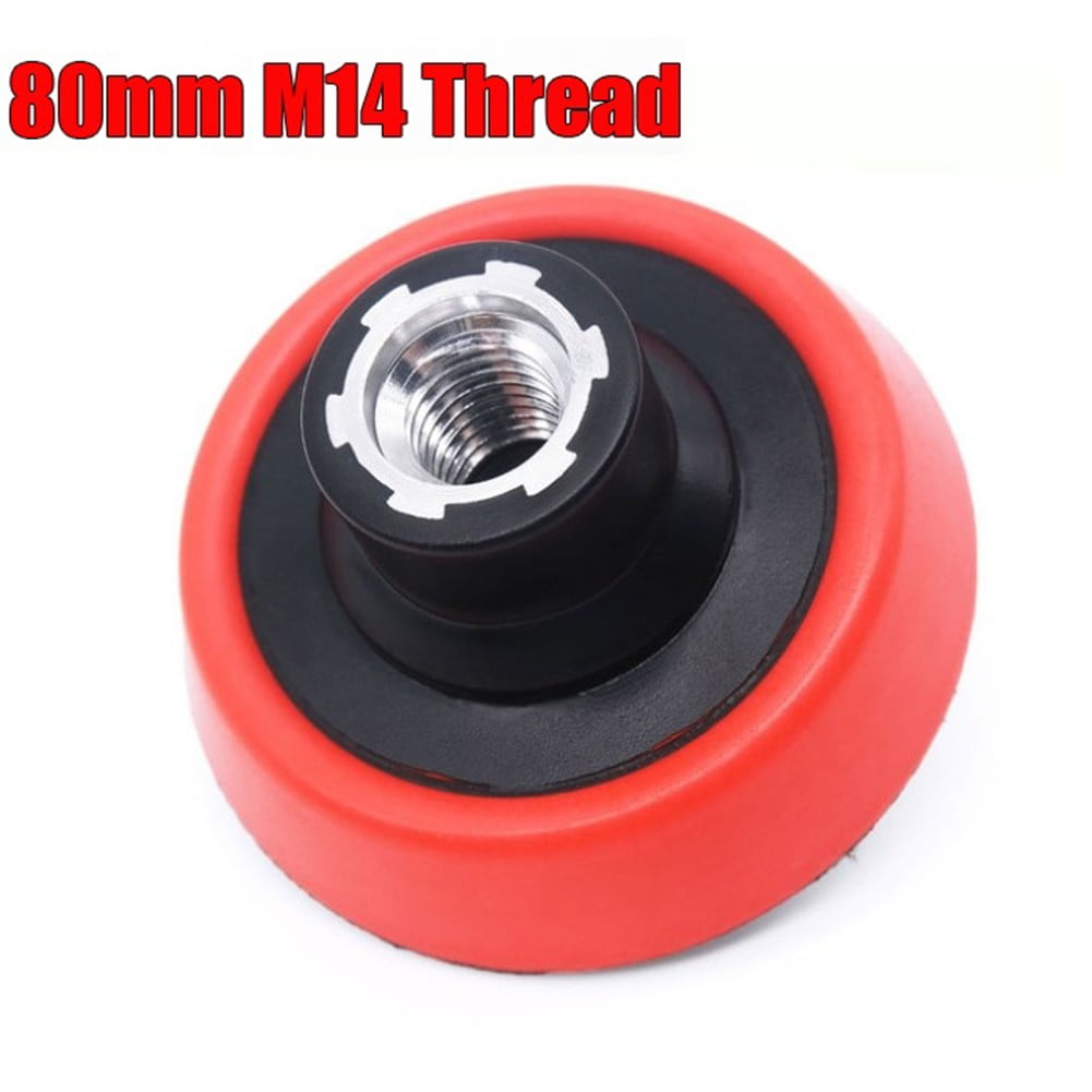 1 /2/3 Inch Backing Plater For M14 Thread Rotary Polisher Hook-&Loop ...
