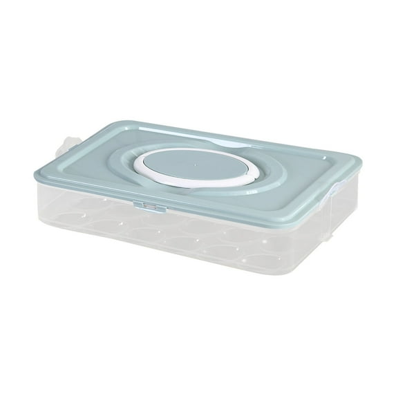 1/2/3 Layer Plastic Egg Cartons with Secure Lids and Handles for Easy ...