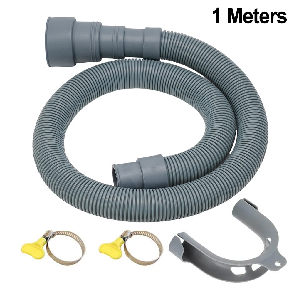 1/2/3/Meters Washing Machine Dishwasher Drain Waste Hose Extension Rod ...