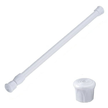 AIZESI 2pcs Small Tension Rod 12 to 20 Inches, Short Spring Rod Black ...