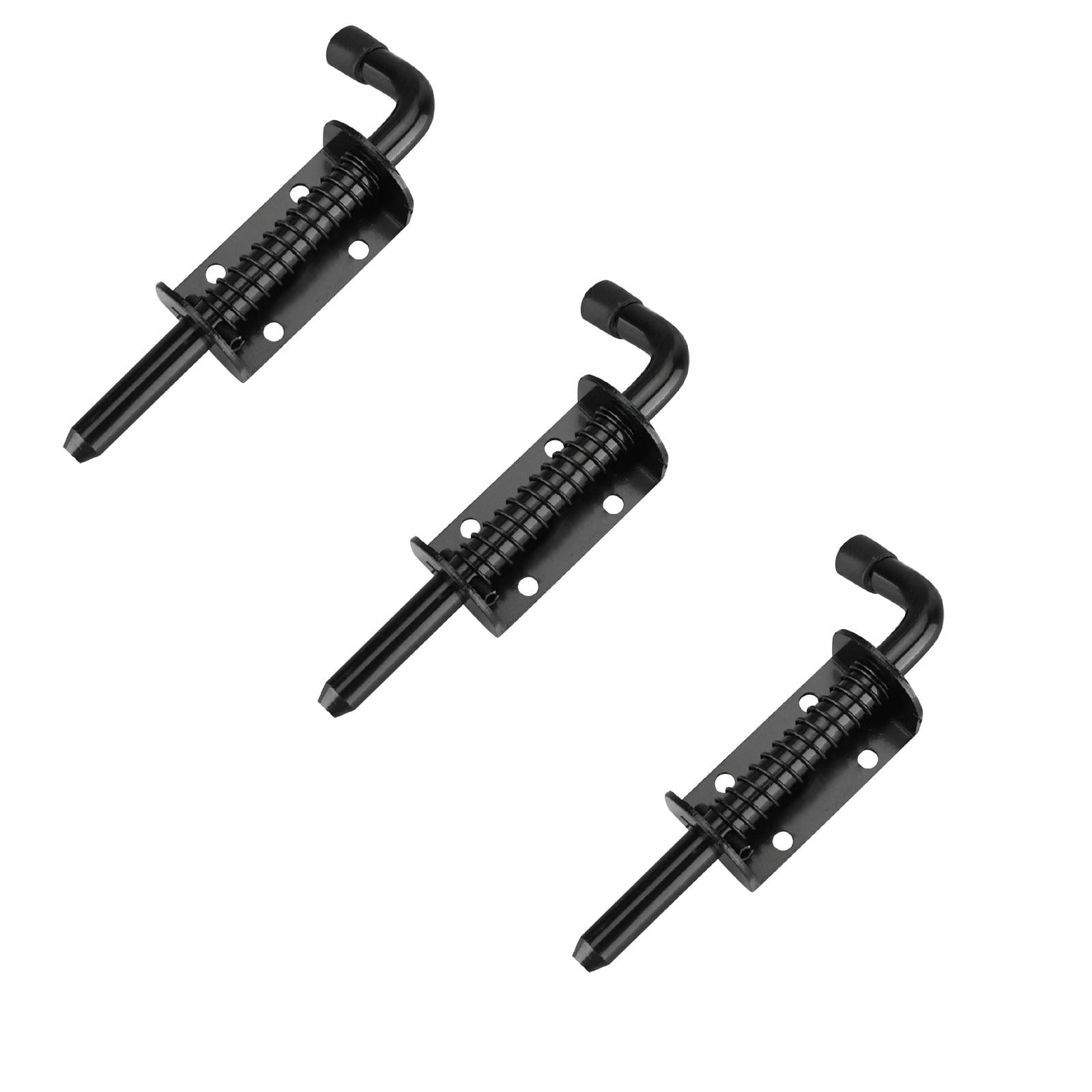 1/2/3 Pcs Spring Loaded Gate Latch Pin Barrel Bolt 5inch Durable Solid ...