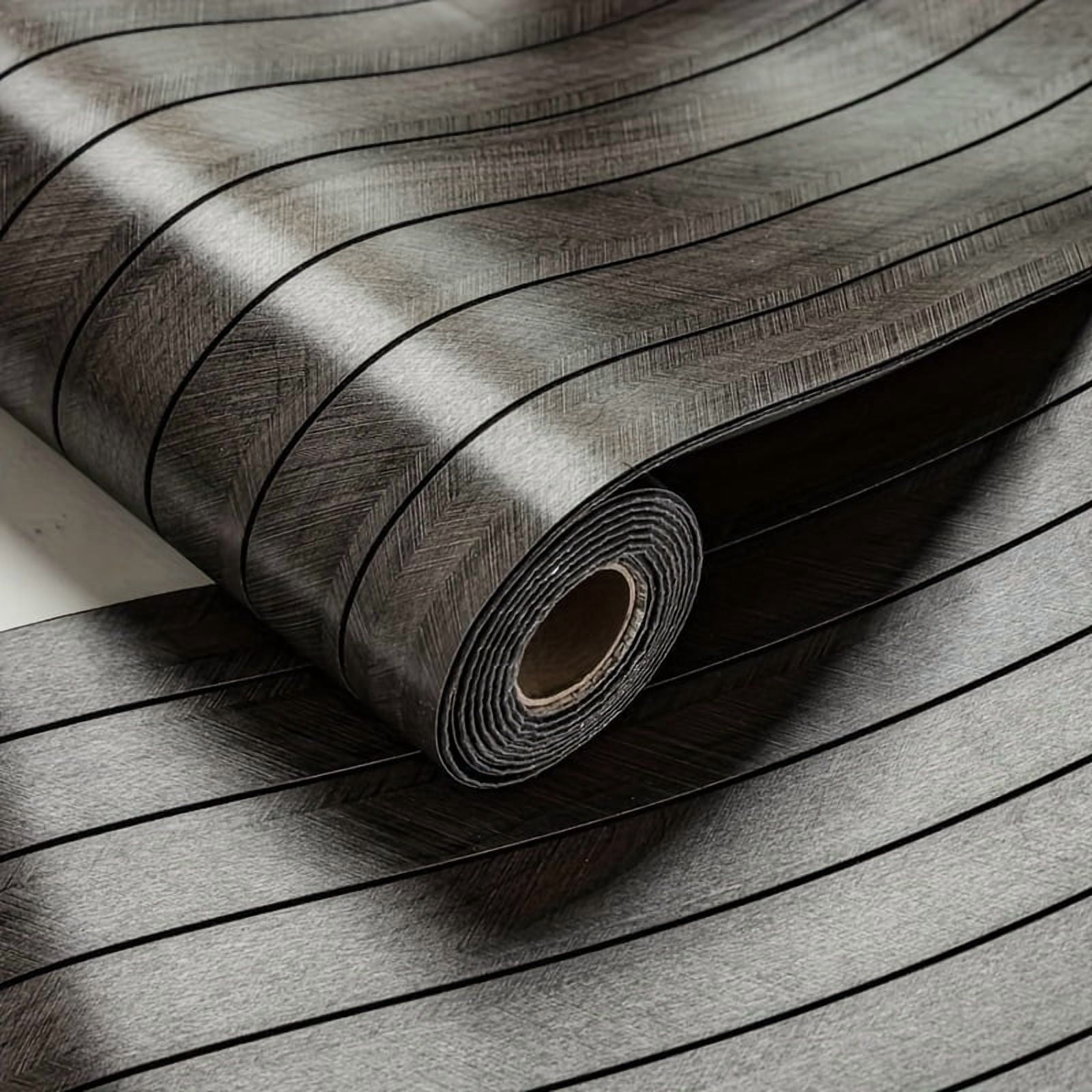1/2/3 Rolls – 4mm Thick 3D Wood Grain Wallpaper, Self-Adhesive Peel and ...