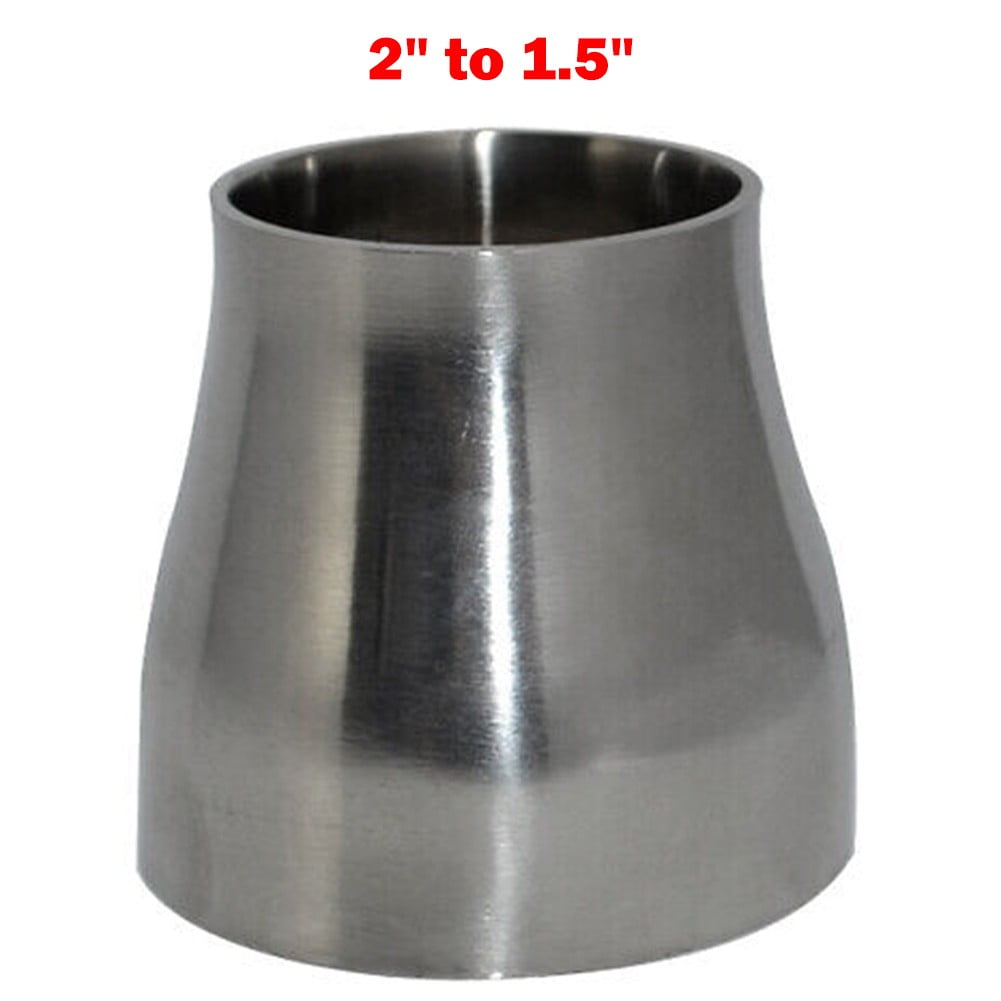 1" 2" 3" Sanitary Pipe Fitting Weld Welding Reducer Stainless Steel 316 ...