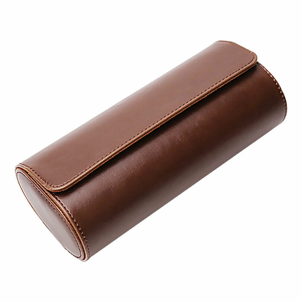 1/2/3 Slot Watch Roll Travel Case Portable Leather Display Jewelry ...