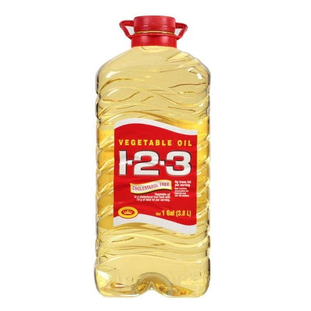 1-2-3 Vegetable Oil, 1 gal - Walmart.com