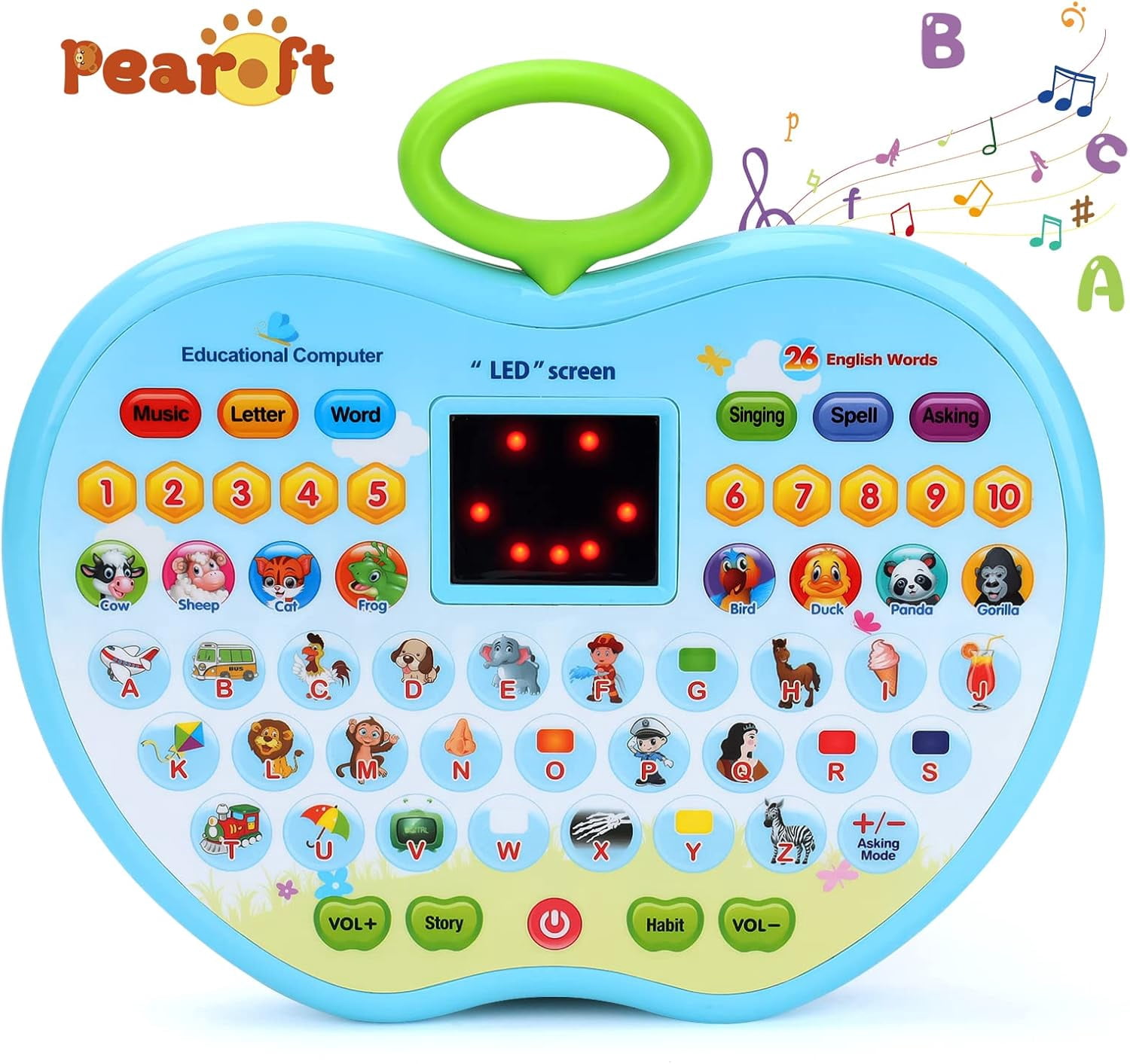 1 2 3 Year Old Boys Kids Toy, Educational Learning Tablet for Toddler ...