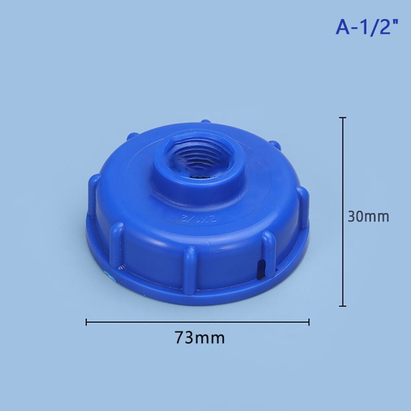 (1/2" 30*73mm) Blue Durable IBC Water IBC Tank Fitting S60X6 Thread to ...