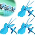 1/2/3PCS Air Conditioner Deflector Fan, 360 Adjustable Ac Vent ...