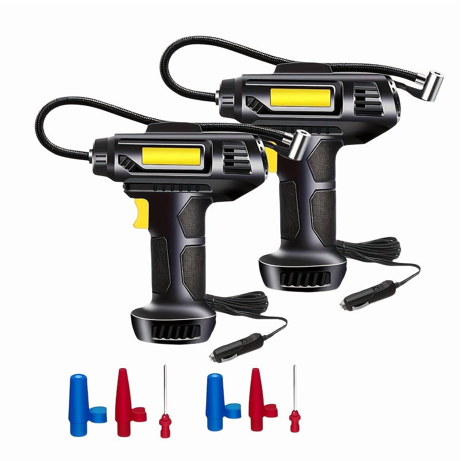 1/2/3PCS Cordless Handheld Air Compressor - 150PSI High-Power Digital ...