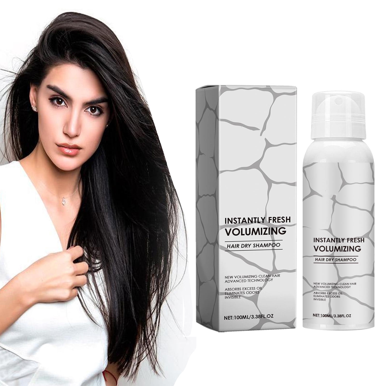 1/2/3PCS Dry Shampoo, Instantly Fresh Volumizing Hair Dry Shampoo,Dry ...