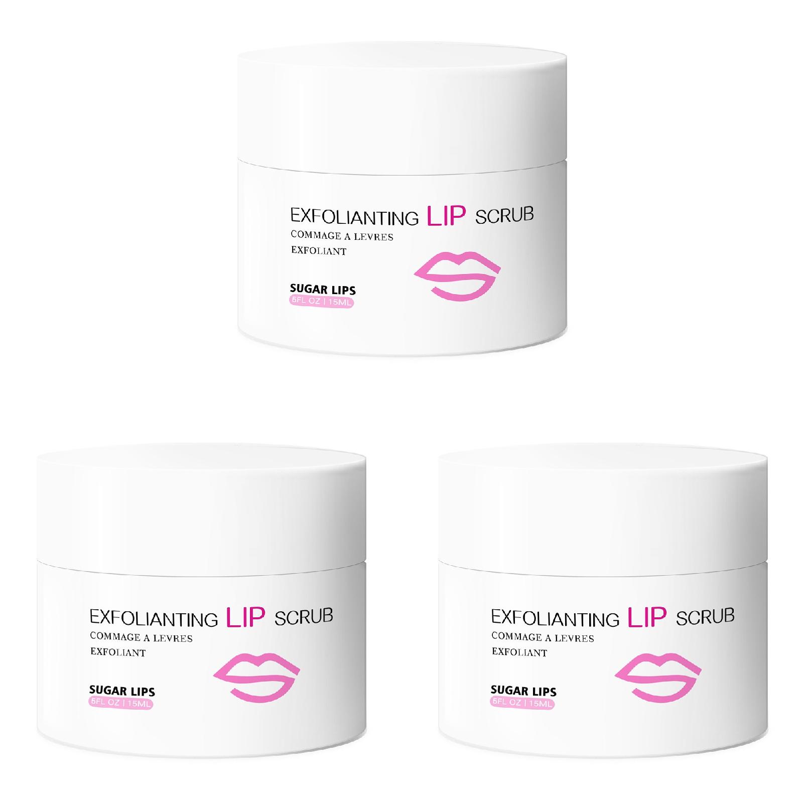 1/2/3PCS Exfoliating Lip Scrub,Lip Scrub Exfoliating Moisturizer Lip ...