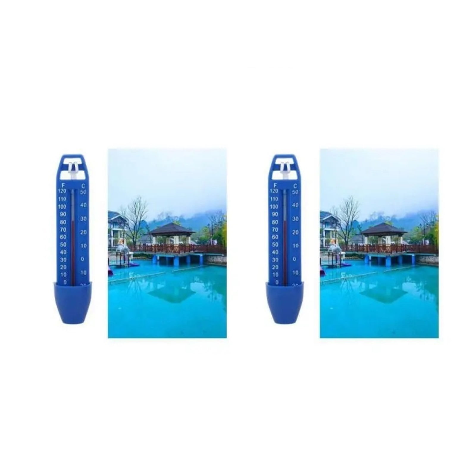 1/2/3PCS Floating Pool Thermometer Water Floating Thermometer Easy Read ...