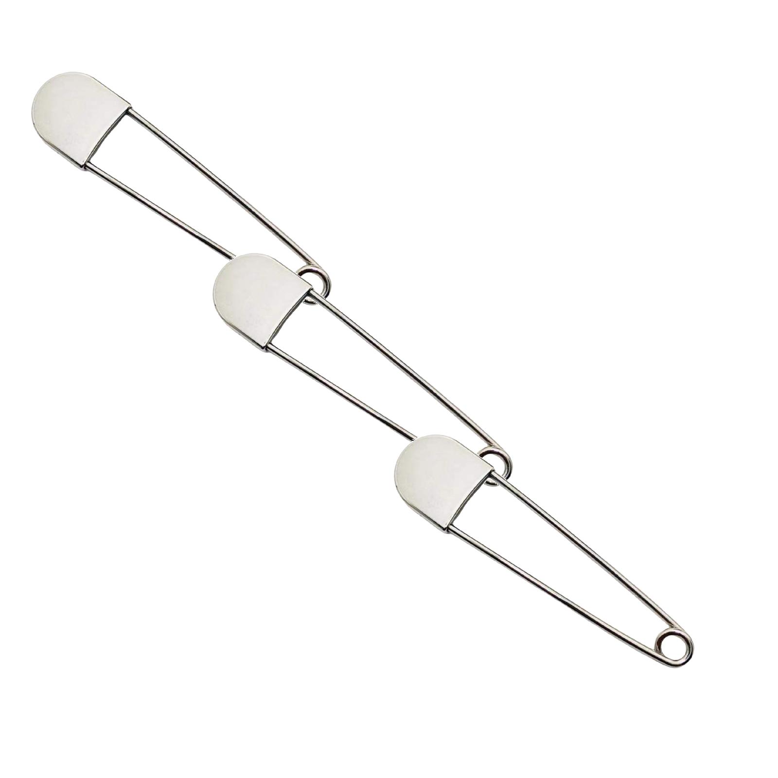 1/2/3PCS Large Pins 3Inch Heavy Duty Extra Large Pins Stainless Steel ...