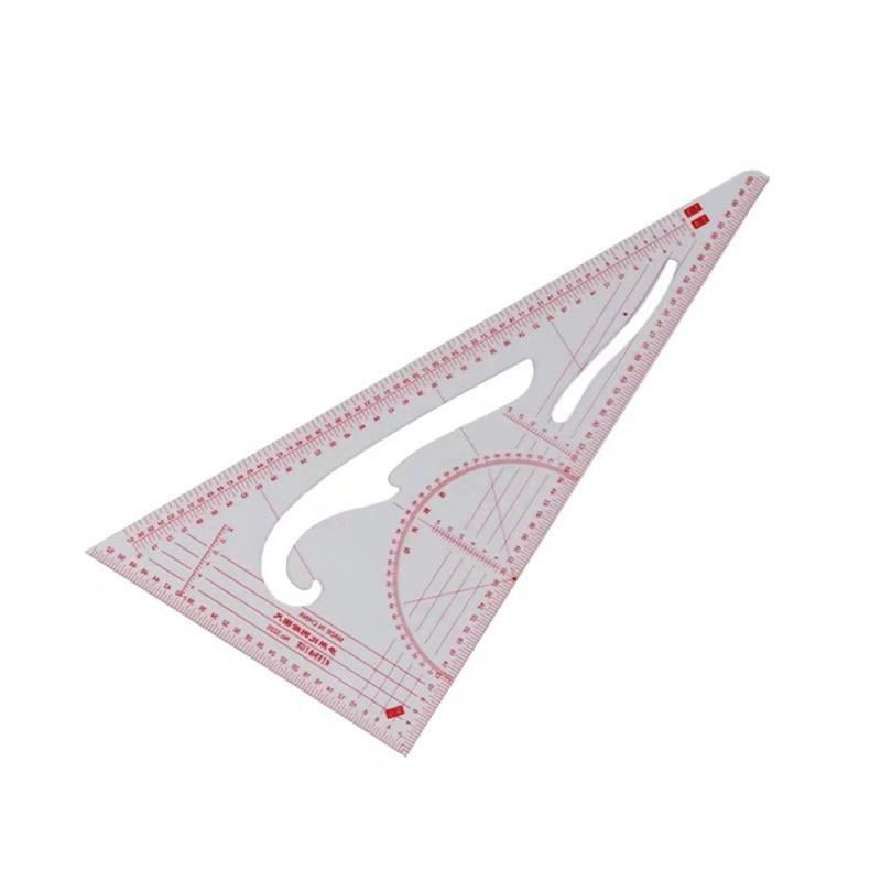 1/2/3PCS Multifunction 6501 Plastic French Curve Sewing Ruler Measure ...