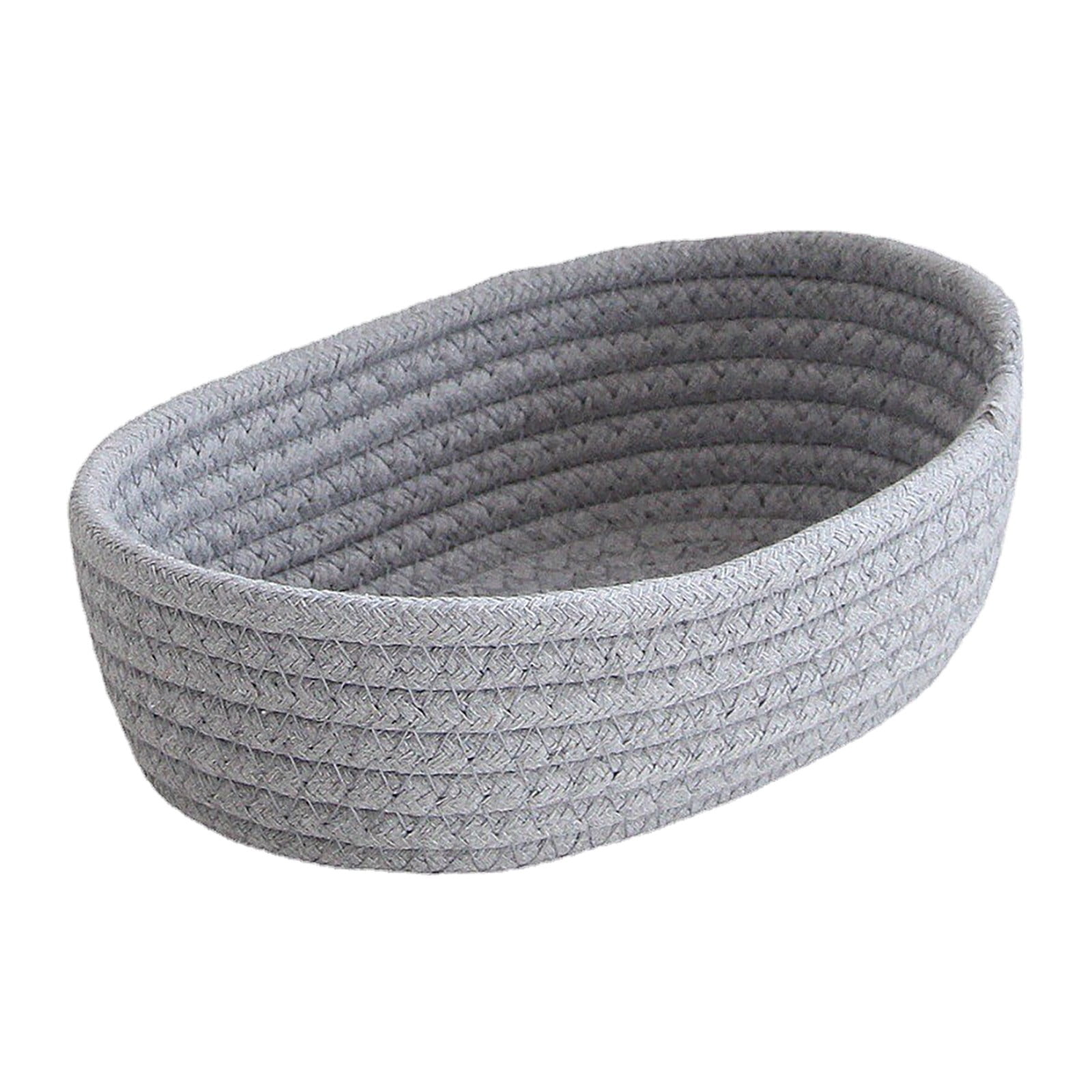 1/2/3PCS Small Woven Hampers, Empty Cotton Rope Hampers for Organizing ...