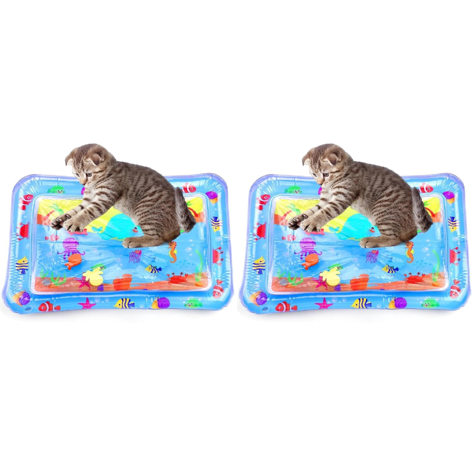 1/2/3PCS Thickened Cat Sensory Play Water Mat, Inflatable Water Mat ...