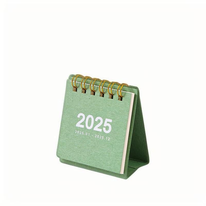 1/2/3PCs Small Desk Calendar,Flip Calendar 2025 Mini Calendar Stand up ...
