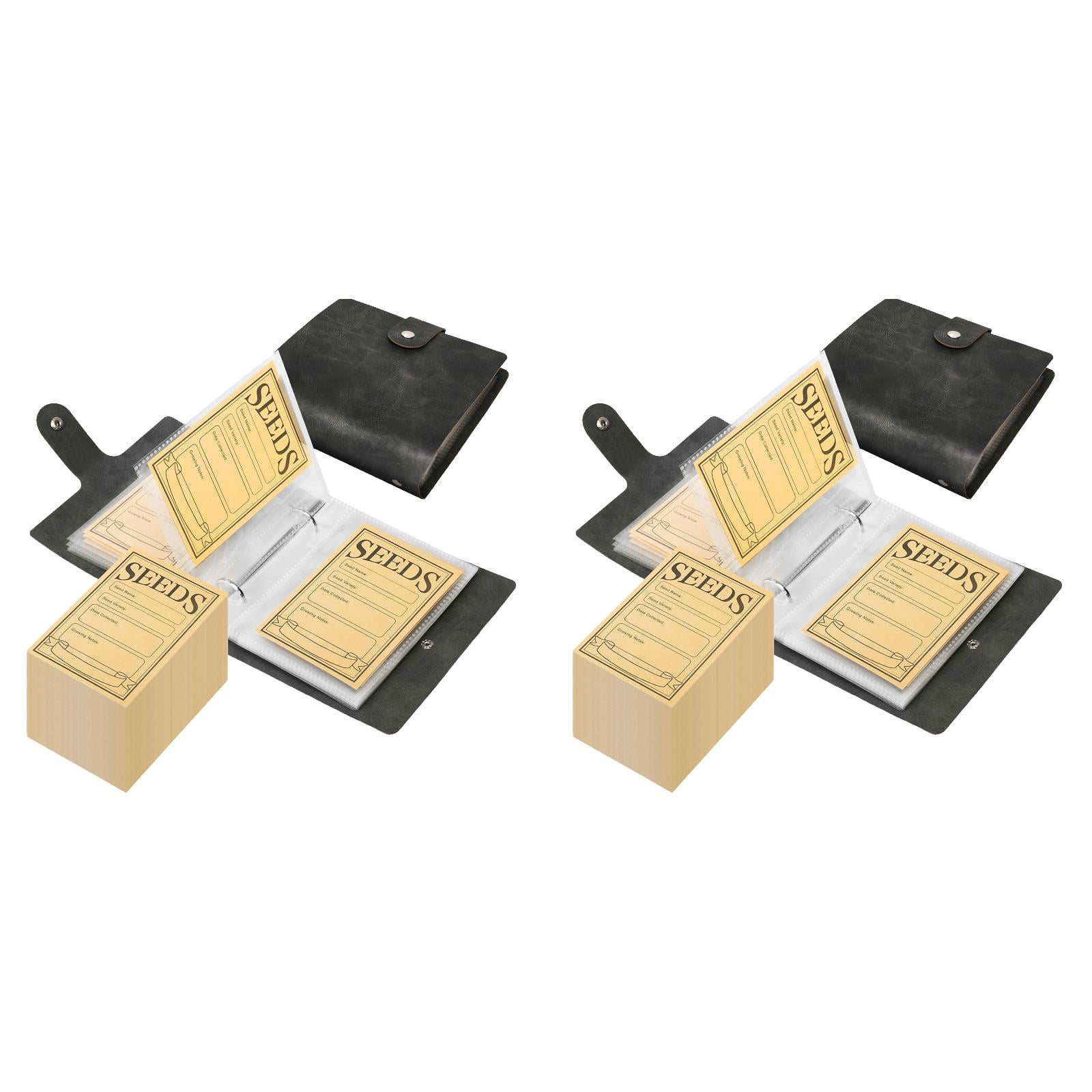 1/2/3Pcs Garden Storage Organizers with 50pcs Self Sealing Envelopes ...