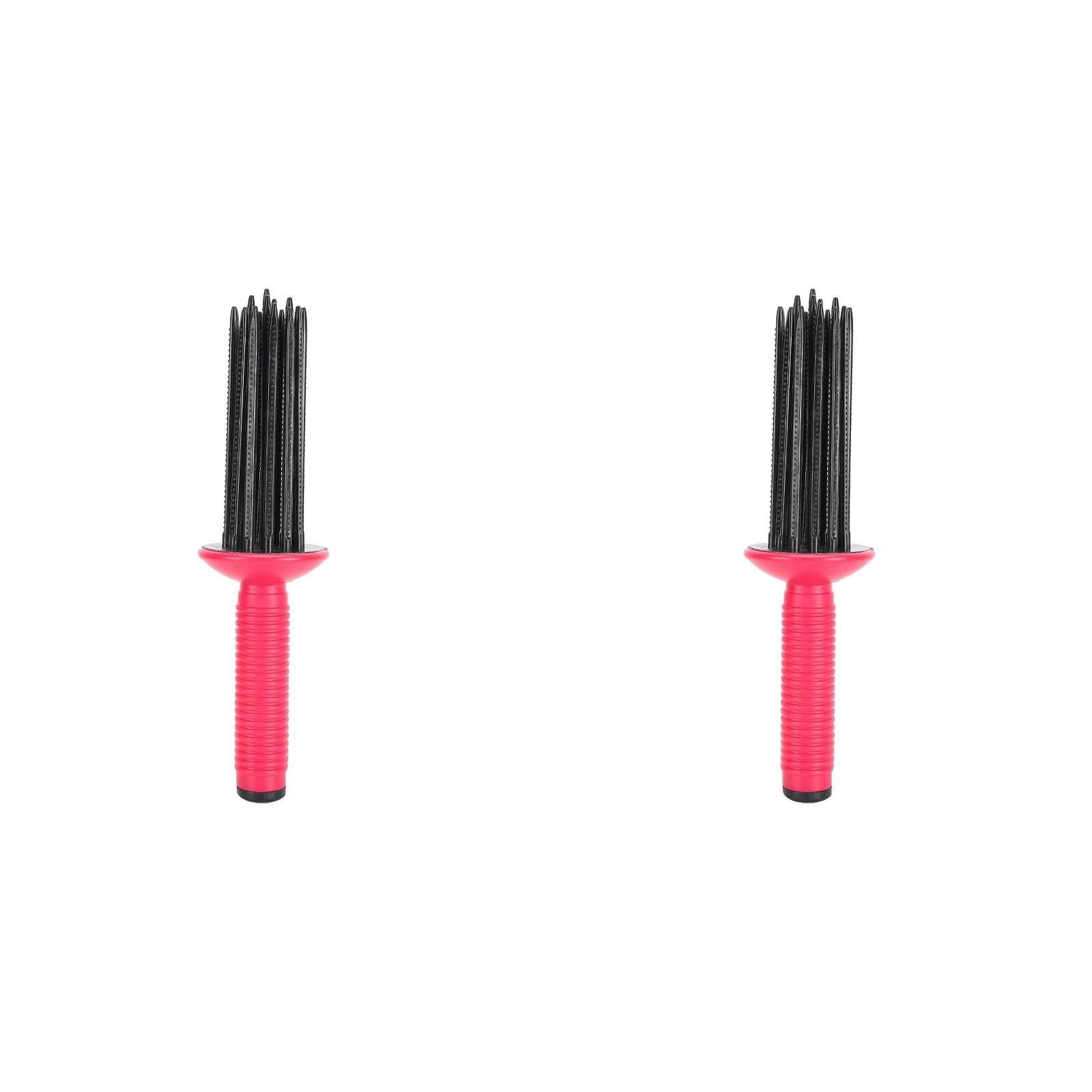 1/2/3Pcs Heatless Curling Brush, Hair Curling Roll Comb,Round Hair ...