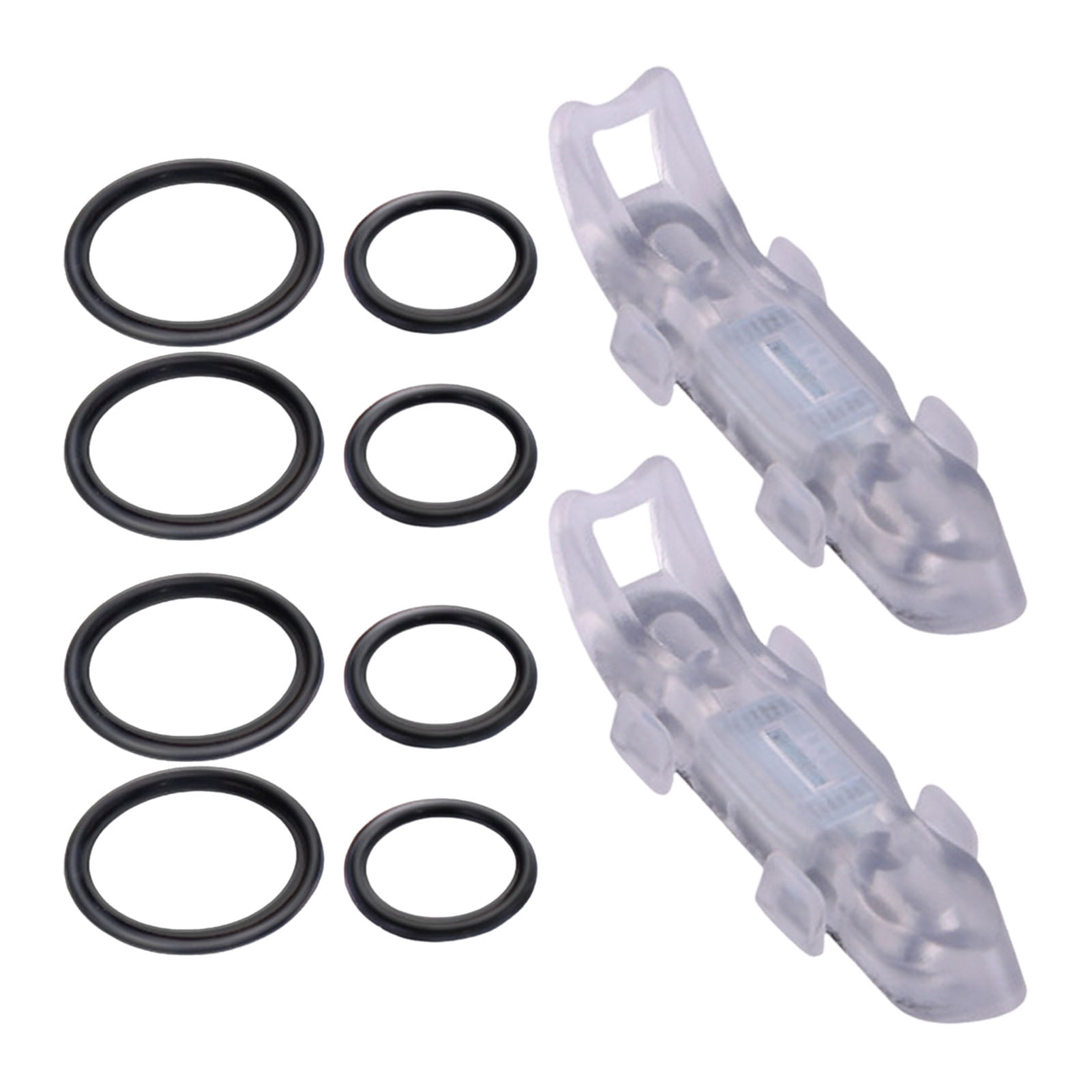 1/2/3Pcs Magnetic Fishing Lure Hook Holder with Rubber Rings Bait Hook ...