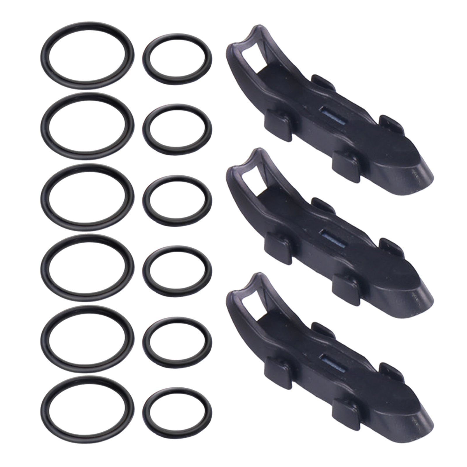 1/2/3Pcs Magnetic Fishing Lure Hook Holder with Rubber Rings Bait Hook ...