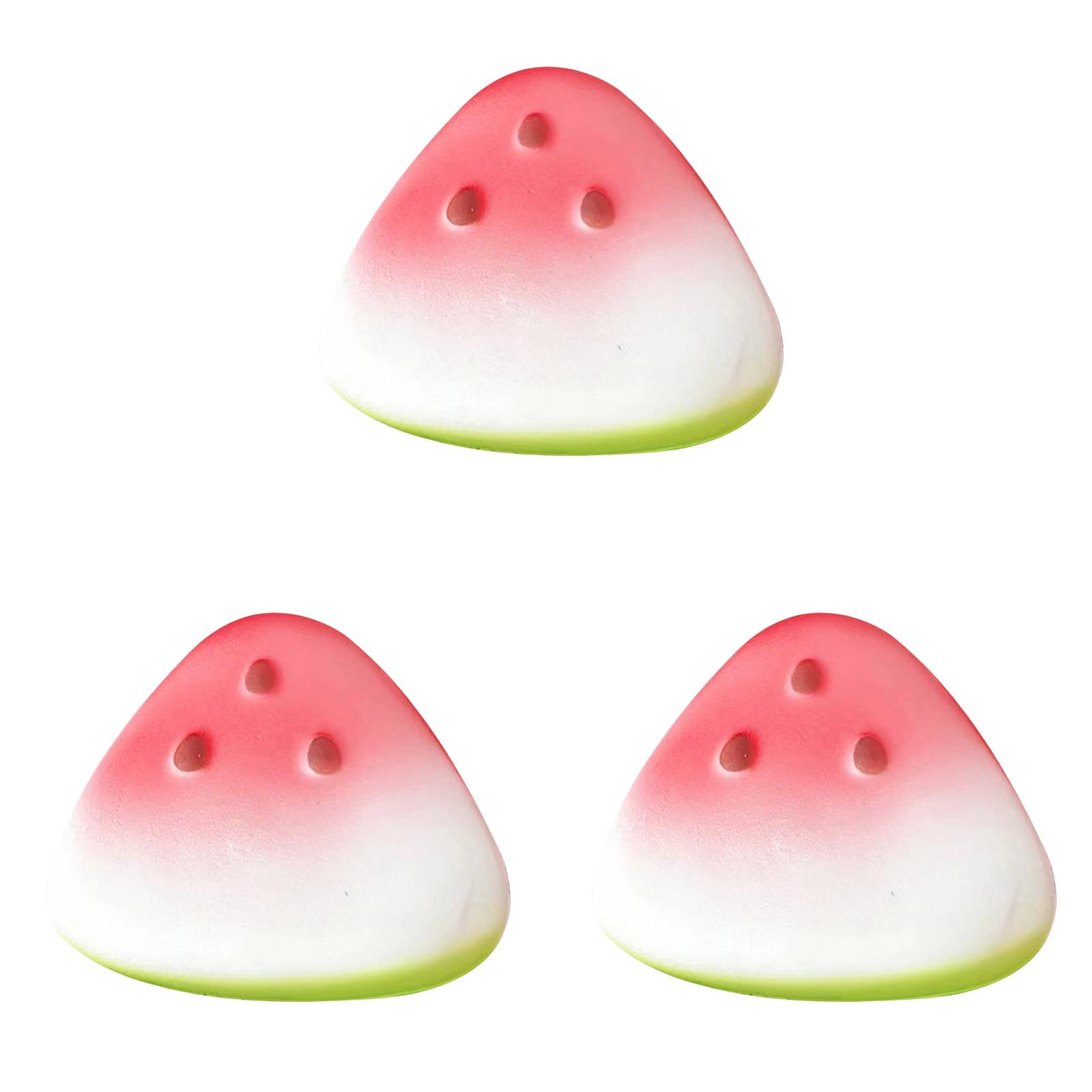 1/2/3Pcs Realistic Summer Watermelon Toy Slow Rising Stress with ...