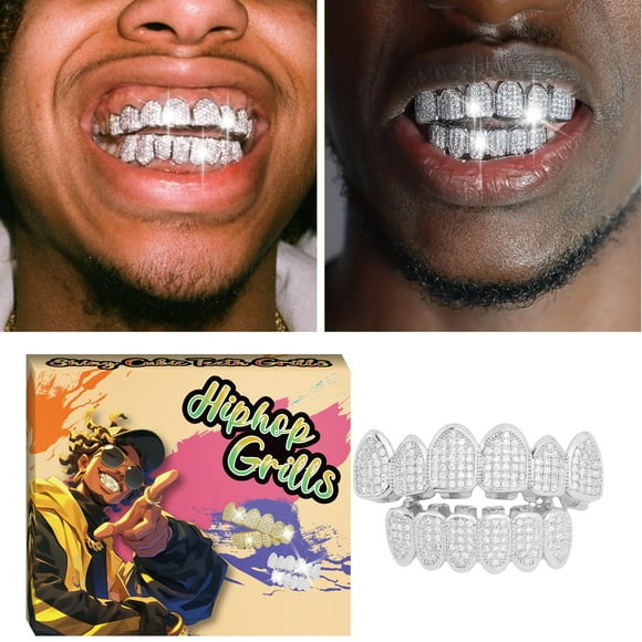 Silver Teeth Caps