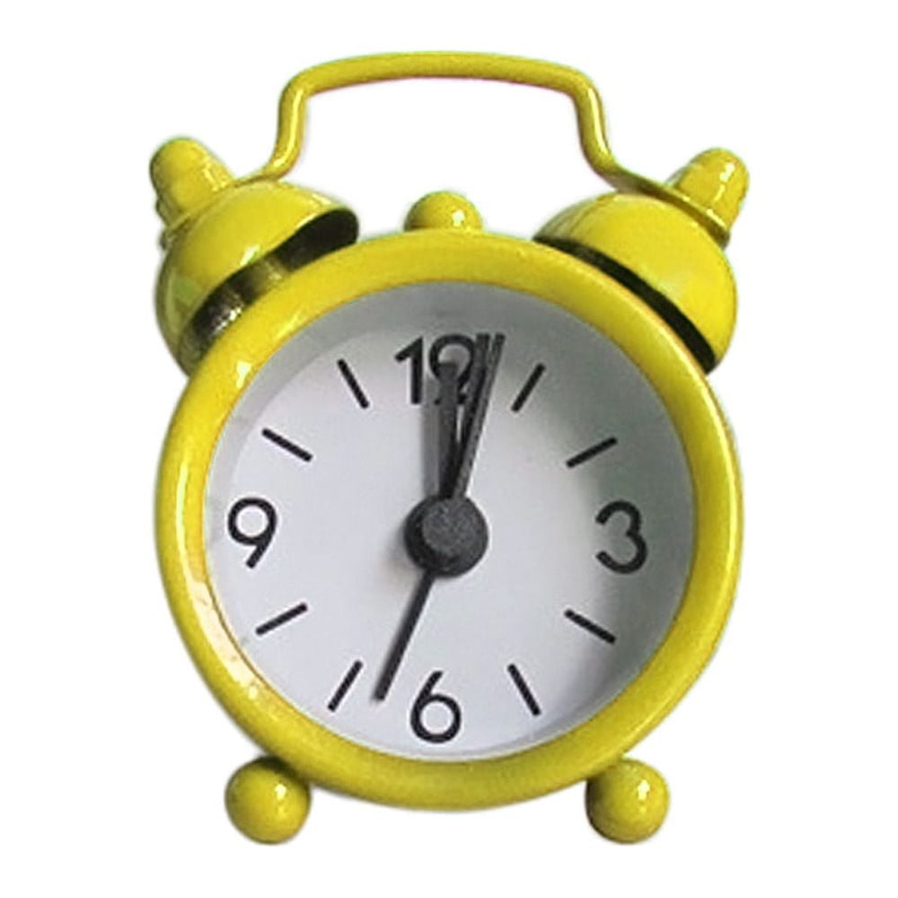 1/2/4/6PCS Mini Creative Bell Alarm Clock, 4CM Loud Alarm, Small Cute ...