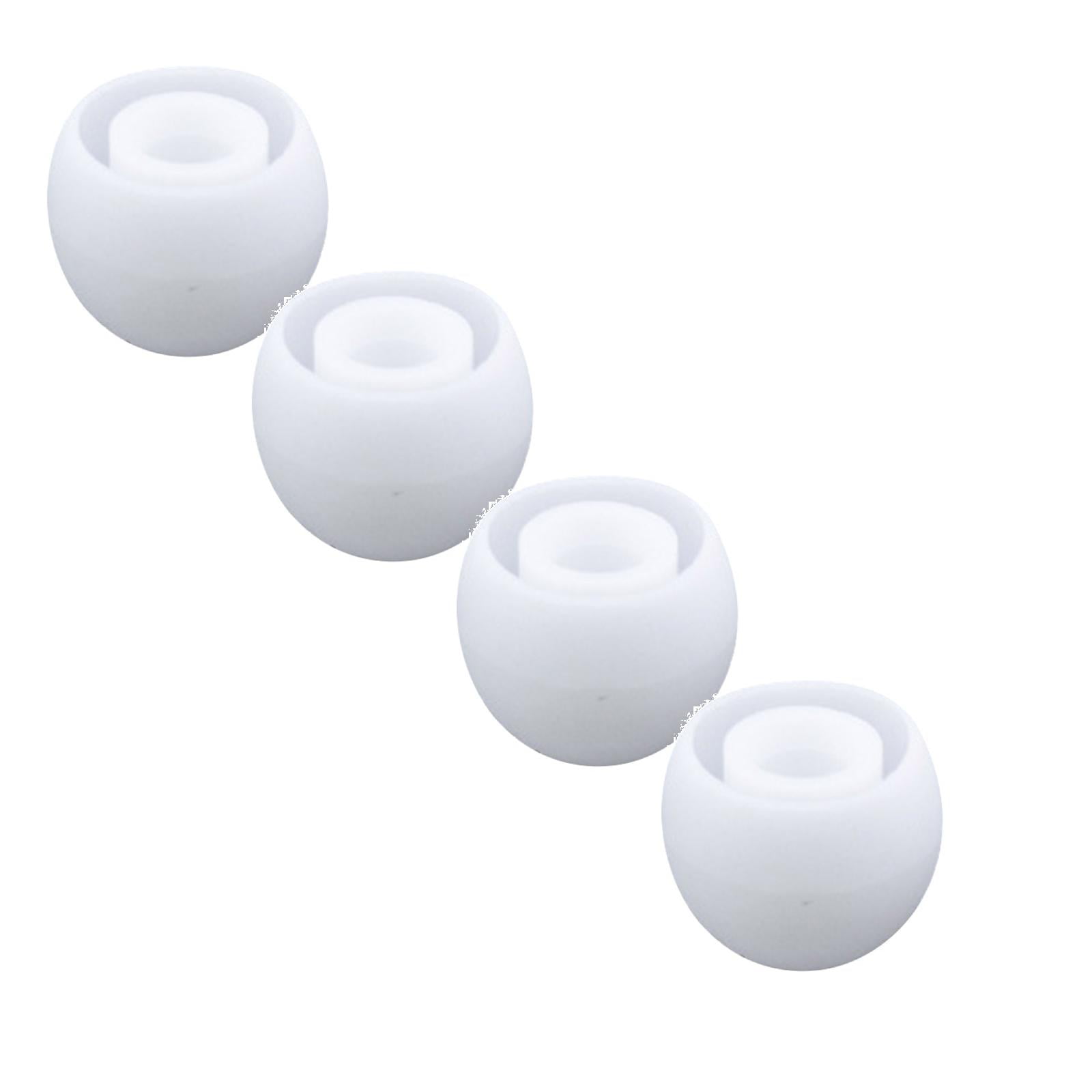 1/2/4/6Pcs Silicone Buds Ear Tips S/M/L Sizes Earbuds Soft Rubber ...