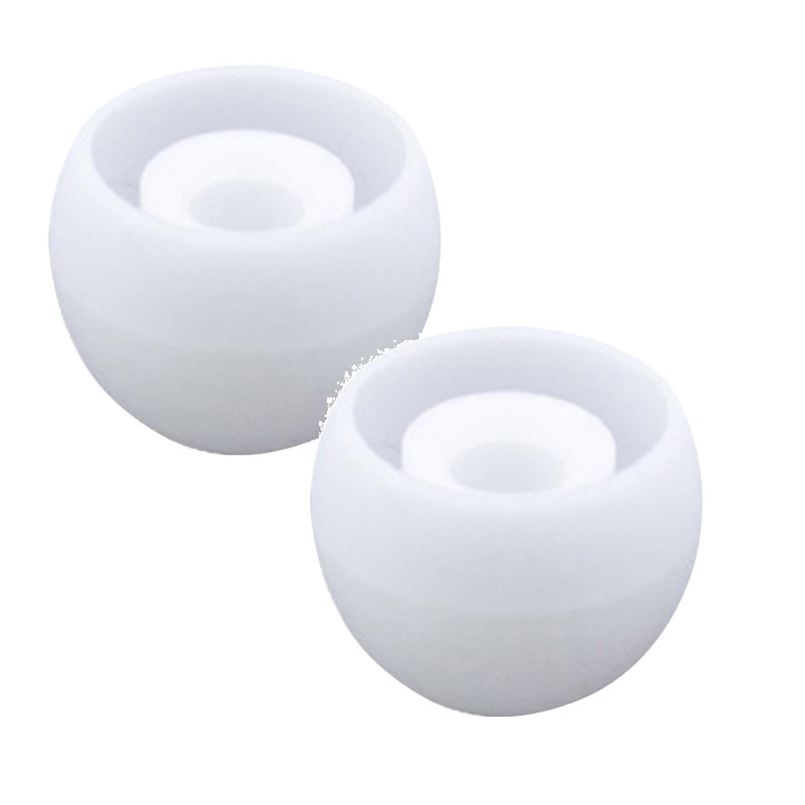 1/2/4/6Pcs Silicone Buds Ear Tips S/M/L Sizes Earbuds Soft Rubber ...