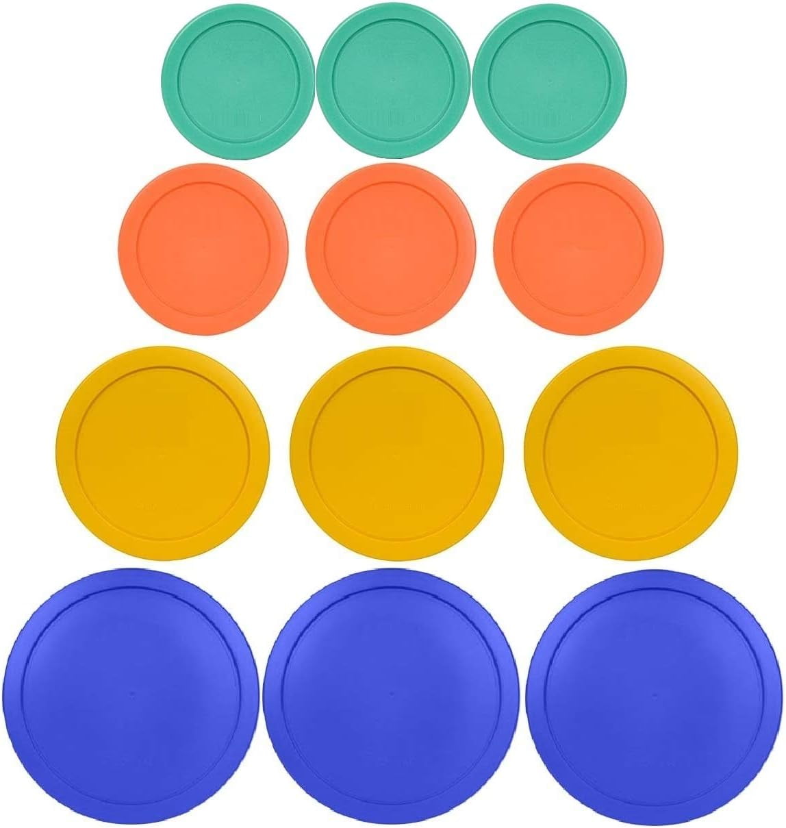 1, 2, 4 & 7 Cup Replacement Lids/Covers for Pyrex, Anchor Hocking ...