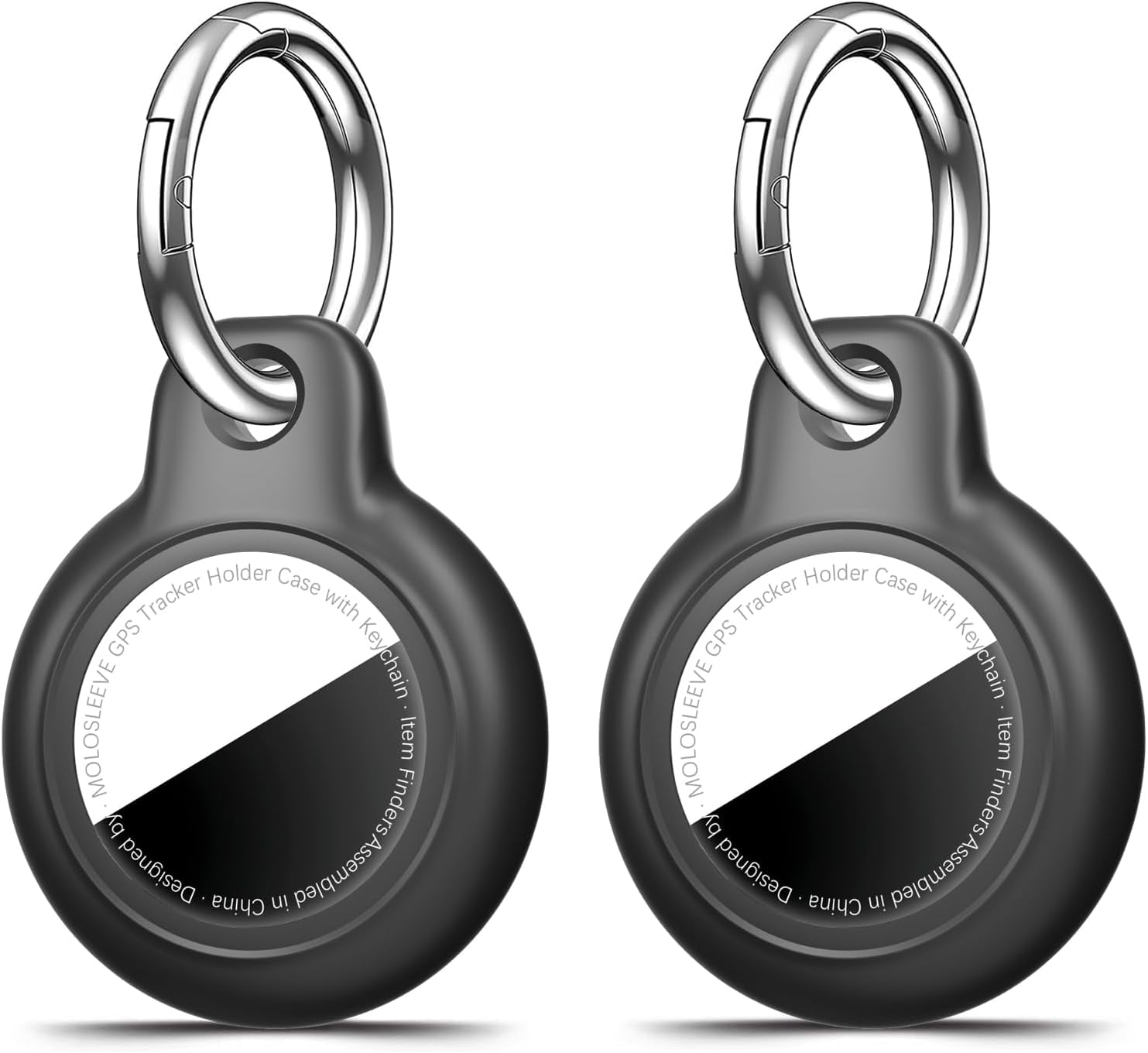 1|2|4 Pack for Airtag Holder Case with Keychain, Shockproof GPS Cover ...