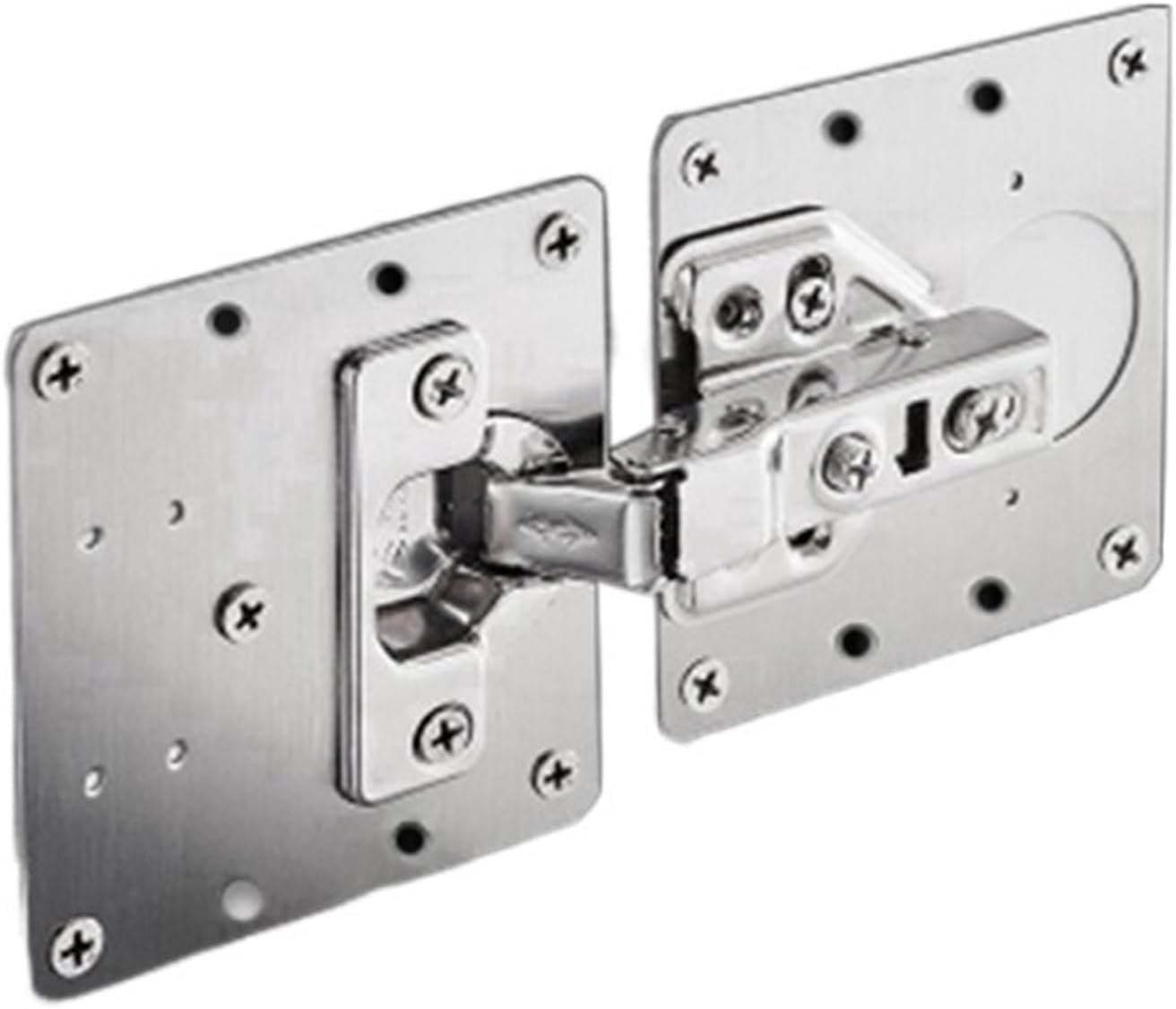 1/2/4 Pcs Hinge Repair Plates Kitchen Cupboard Cabinet Wardrobe Window ...