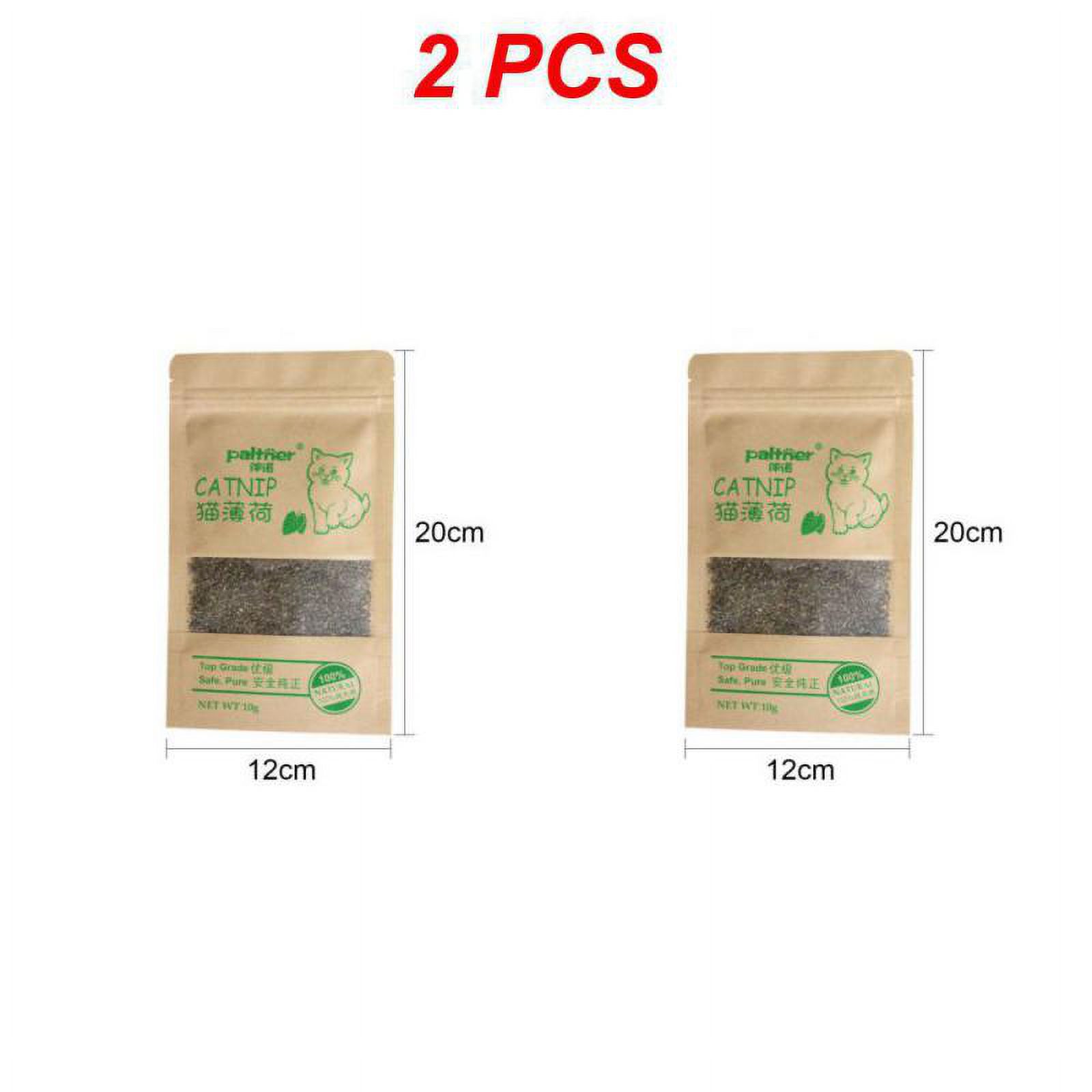 1/2/4PCS Natural Premium Catnip Cattle Grass Interactive Cat Non-toxic ...