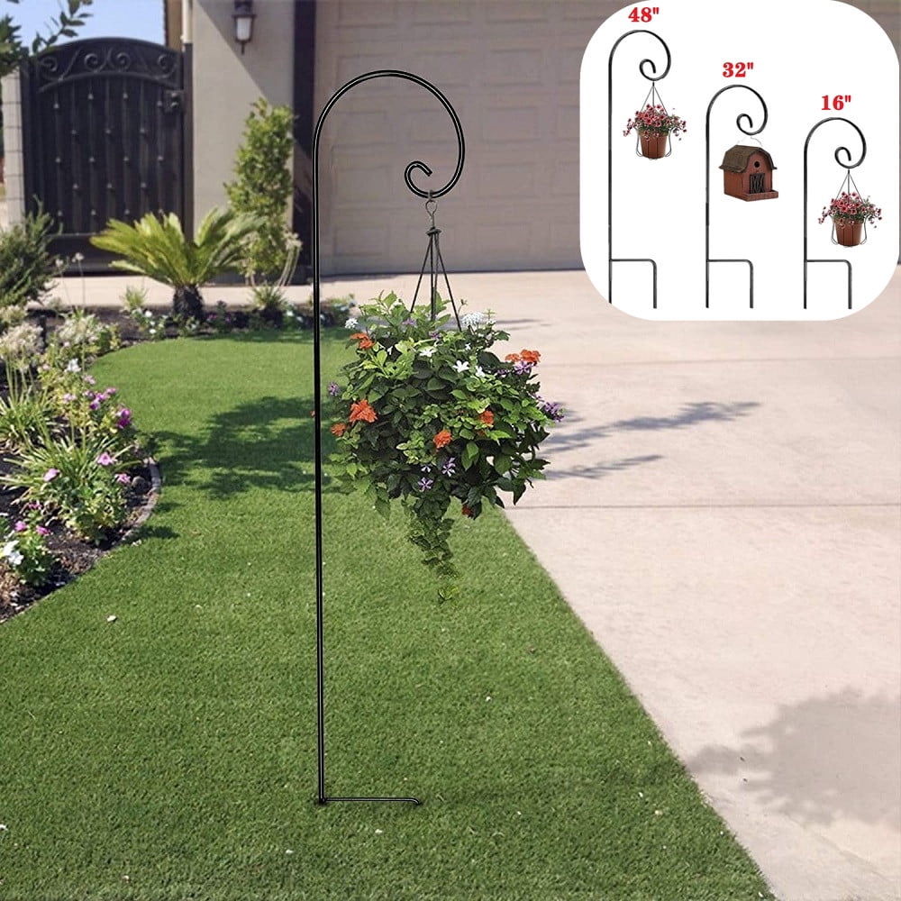 1/2/4Pack Shepherd Shepards Hooks, Adjustable 48'' 2/5'' Solid Heavy ...