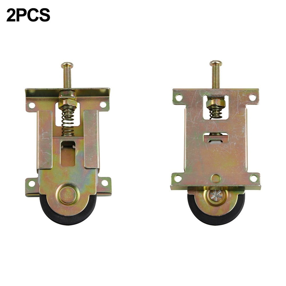 1/2/4Pcs Wardrobe Sliding Door Pulley Wheel Cabinet Moving Door Bottom ...