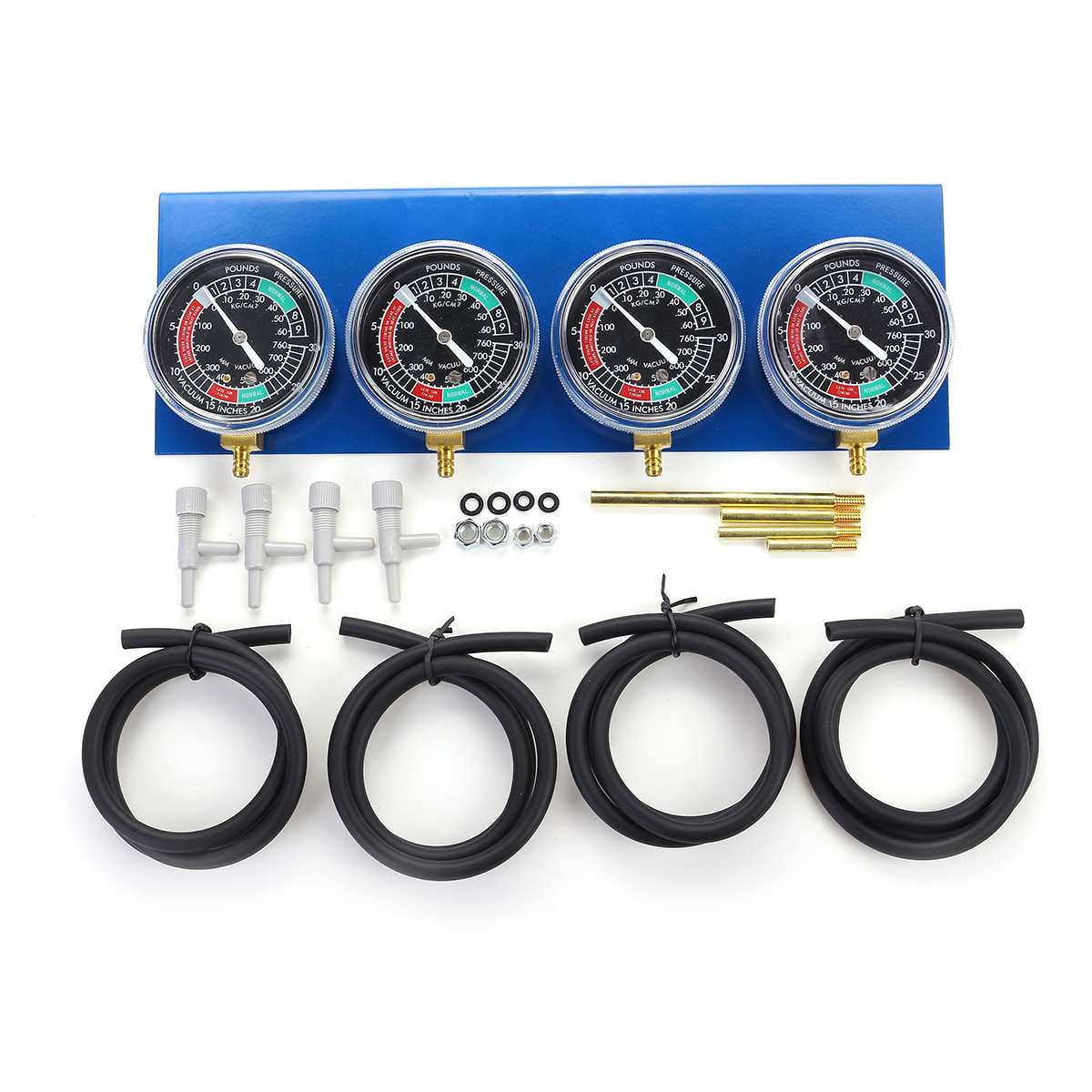 1/2/4pcs Motorcycle Carb Carburetor Fuel Vacuum Balancer Cylinder Gauge ...